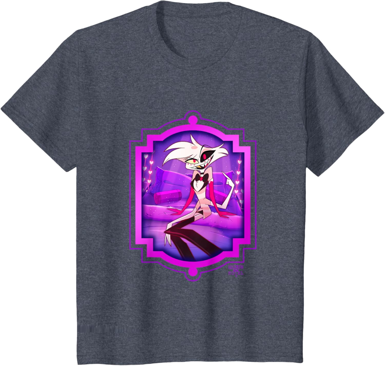 Hazbin Hotel - Angel Dust T-Shirt Tops Tee T Shirts - Walmart.com