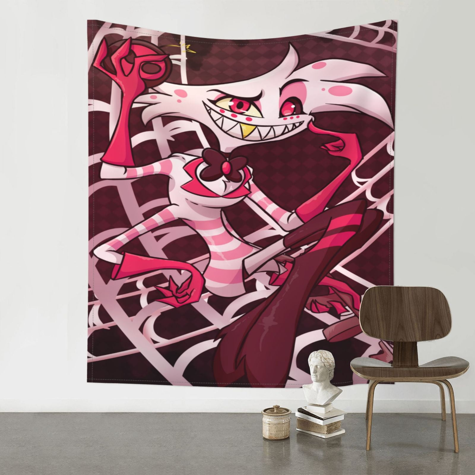 Hazbin Hotel Angel Dust Tapestry Anime Poster Wall Hanging Art Decor ...