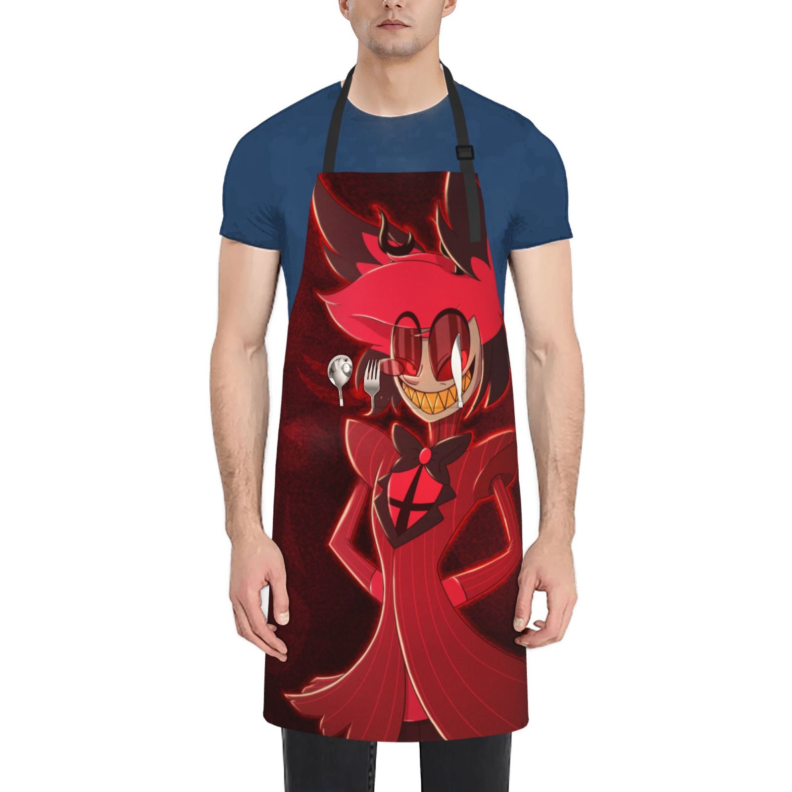 Hazbin Hotel Apron for Women and Men with Pockets, Adjustable ...