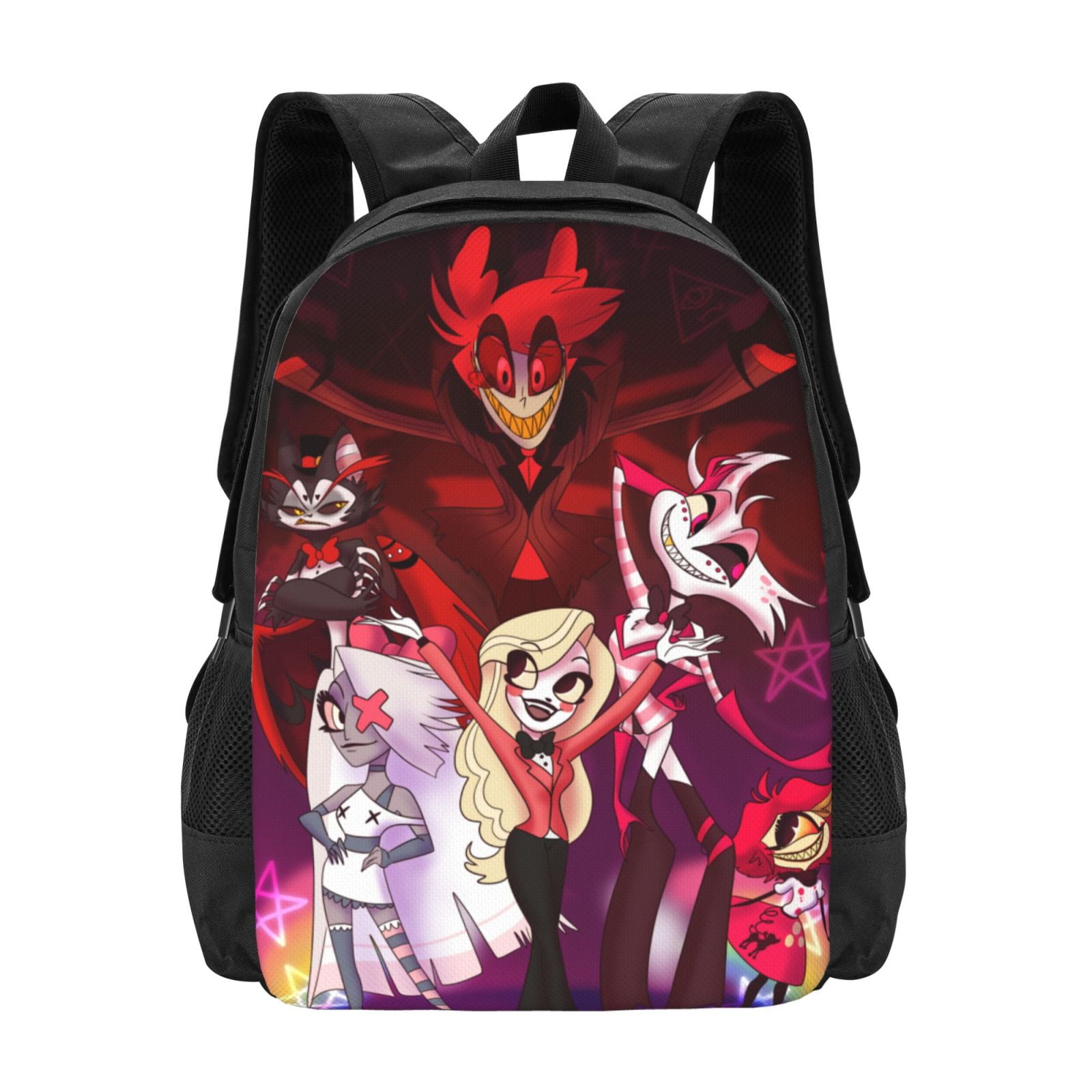 Hazbin Hotel Backpack,3d Print Laptop Backpack Lightweight Hazbin Hotel Backpack,3d Print Laptop Backpack Lightweight