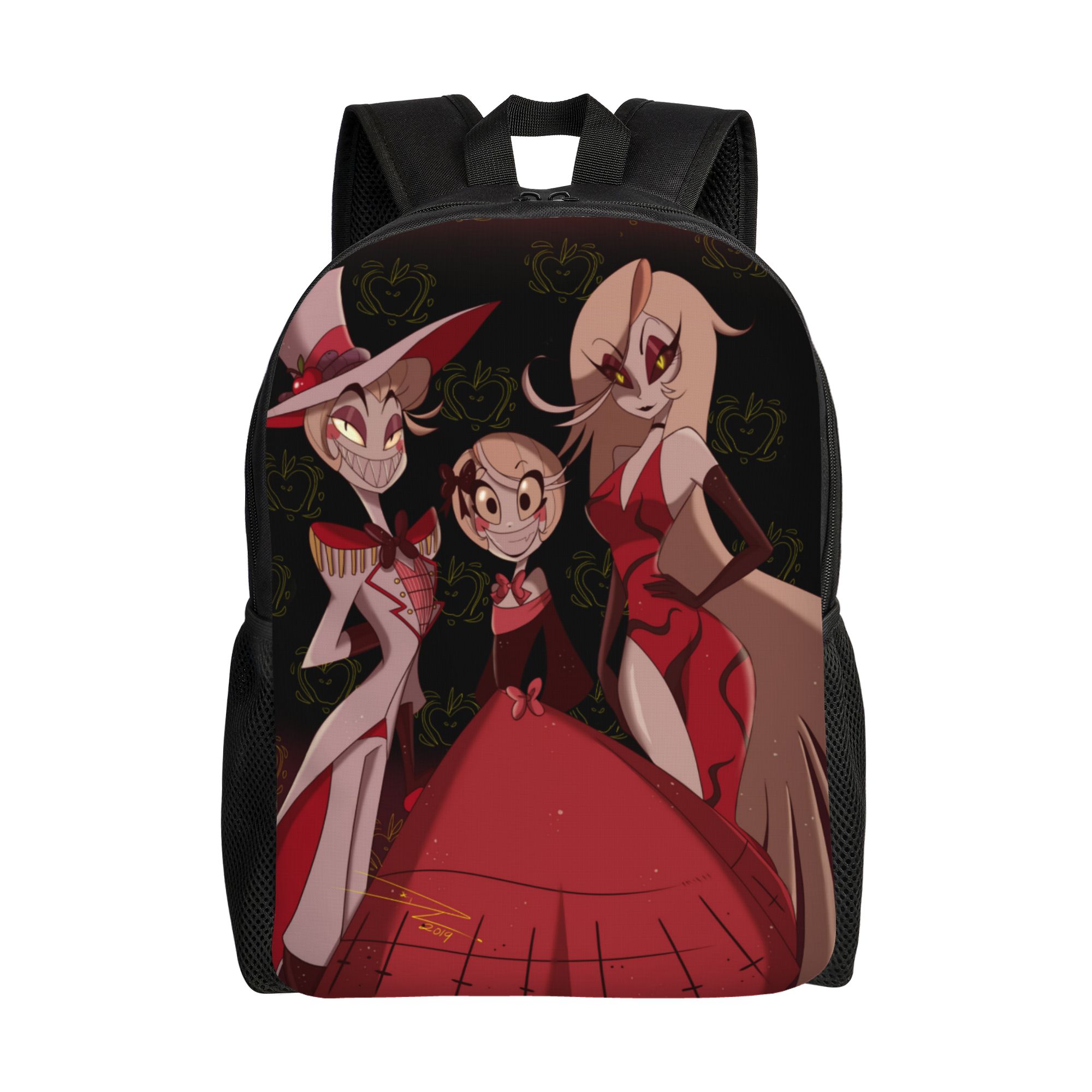 Hazbin Hotel Backpack Simple Lightweight Casual Backpack Travel ...