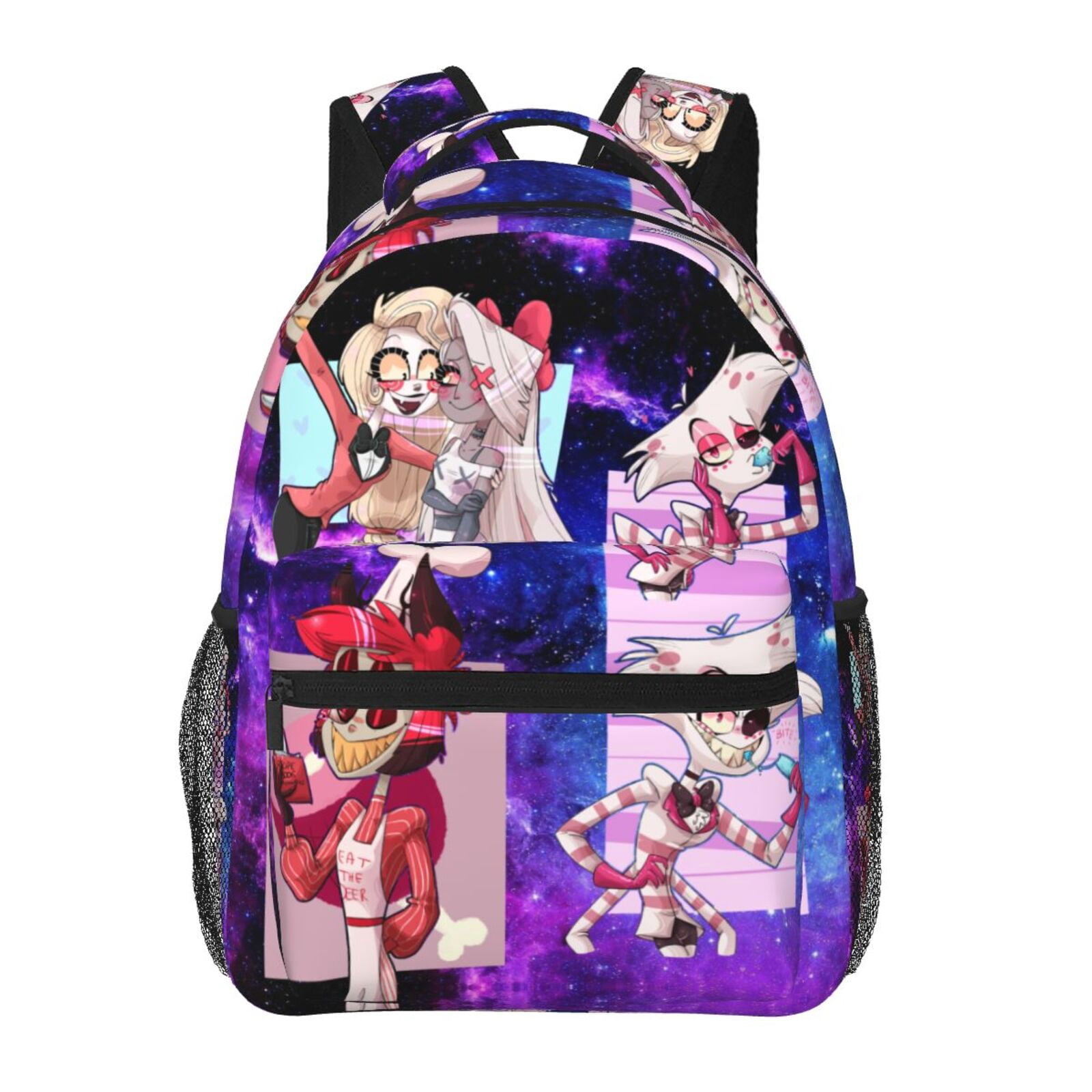 Hazbin Hotel Backpack Lightweight Bookbag Casual Daypack For Women Men ...