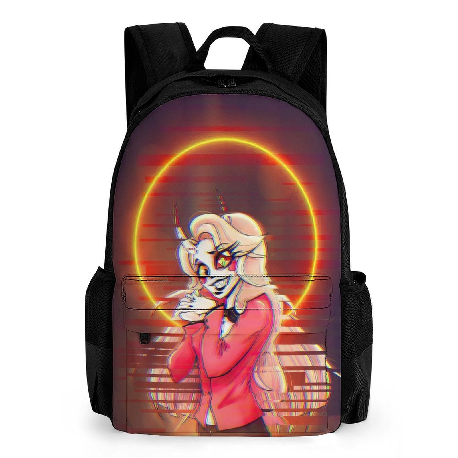 Hazbin Hotel Backpack with Adjustable Straps, Multiple Pockets Backpack ...