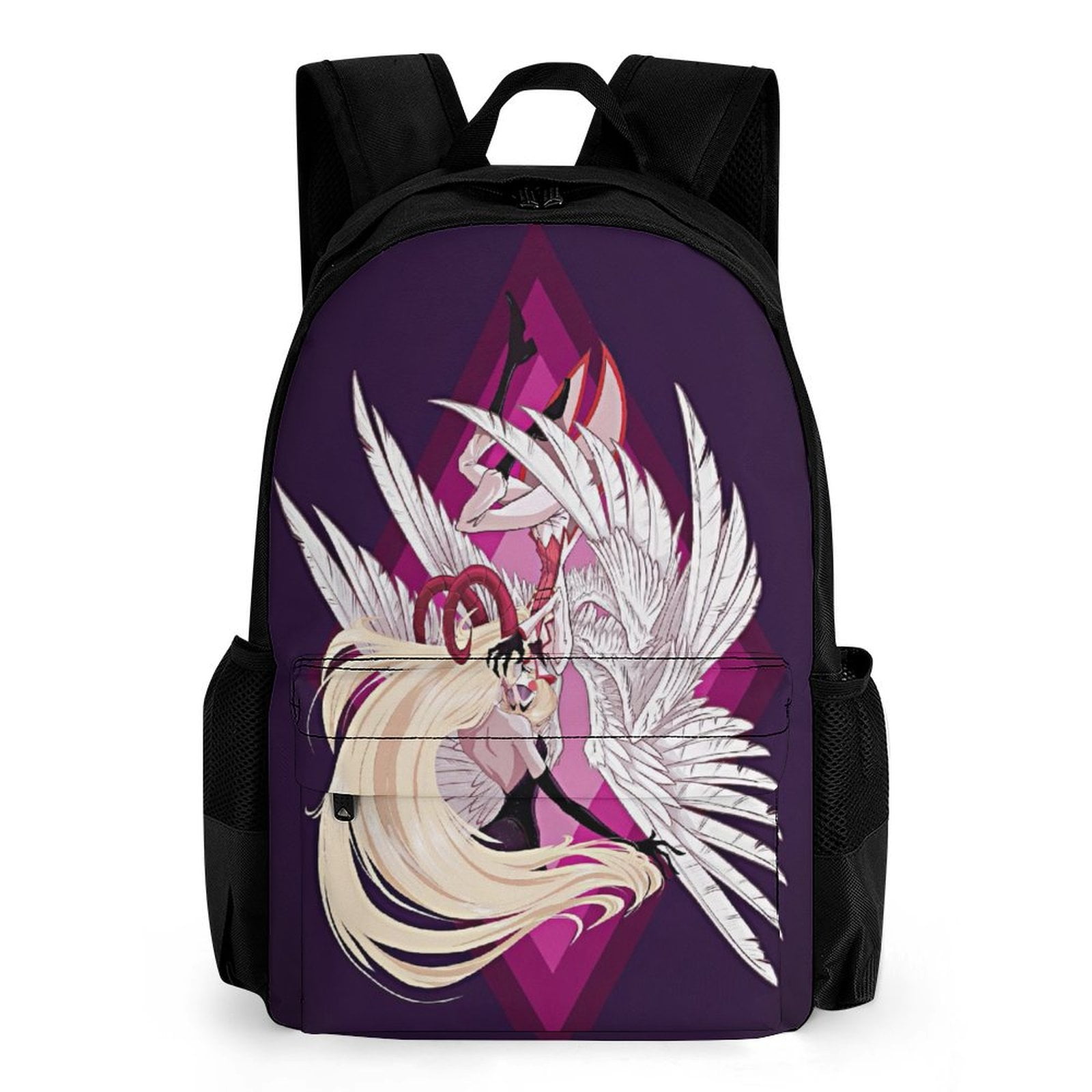 Hazbin Hotel Backpack with Adjustable Straps, Multiple Pockets Backpack ...