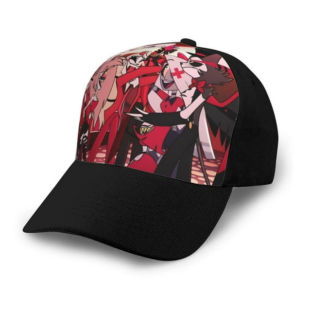 Hazbin Hotel Baseball Cap Low Profile Adjustable Golf Dad Hat Trucker ...