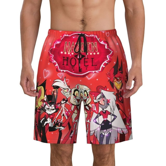 Hazbin Hotel Boys Swim Trunks Quick Dry Swim Shorts Kids Bathing Suits ...