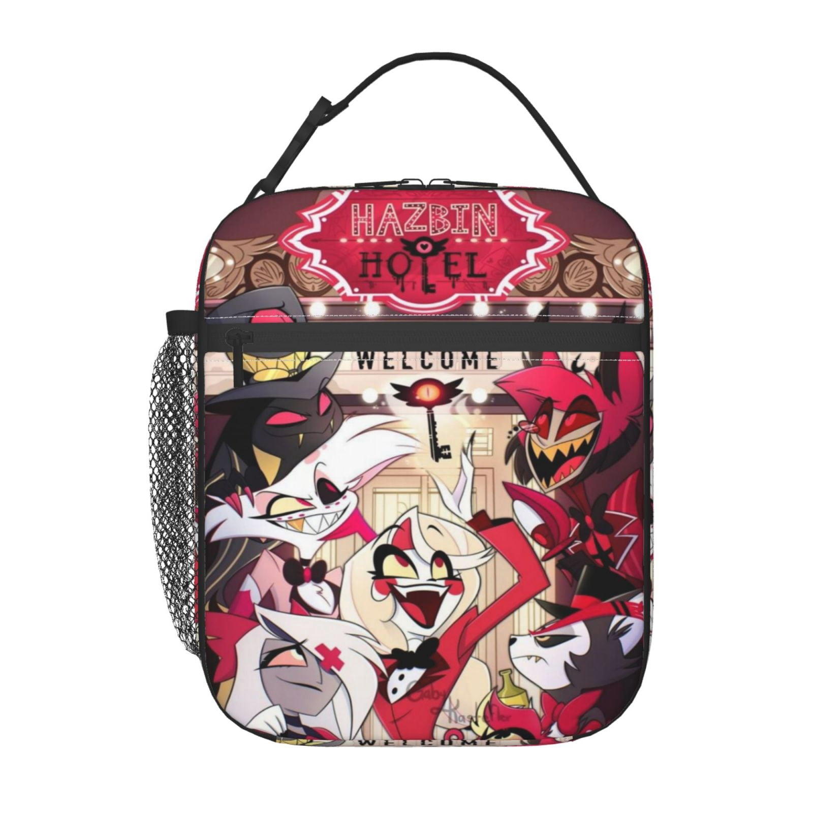 Hazbin Hotel Cartoon lunchbag Lunch Bag Tote Bag Insulated Lunch Box ...