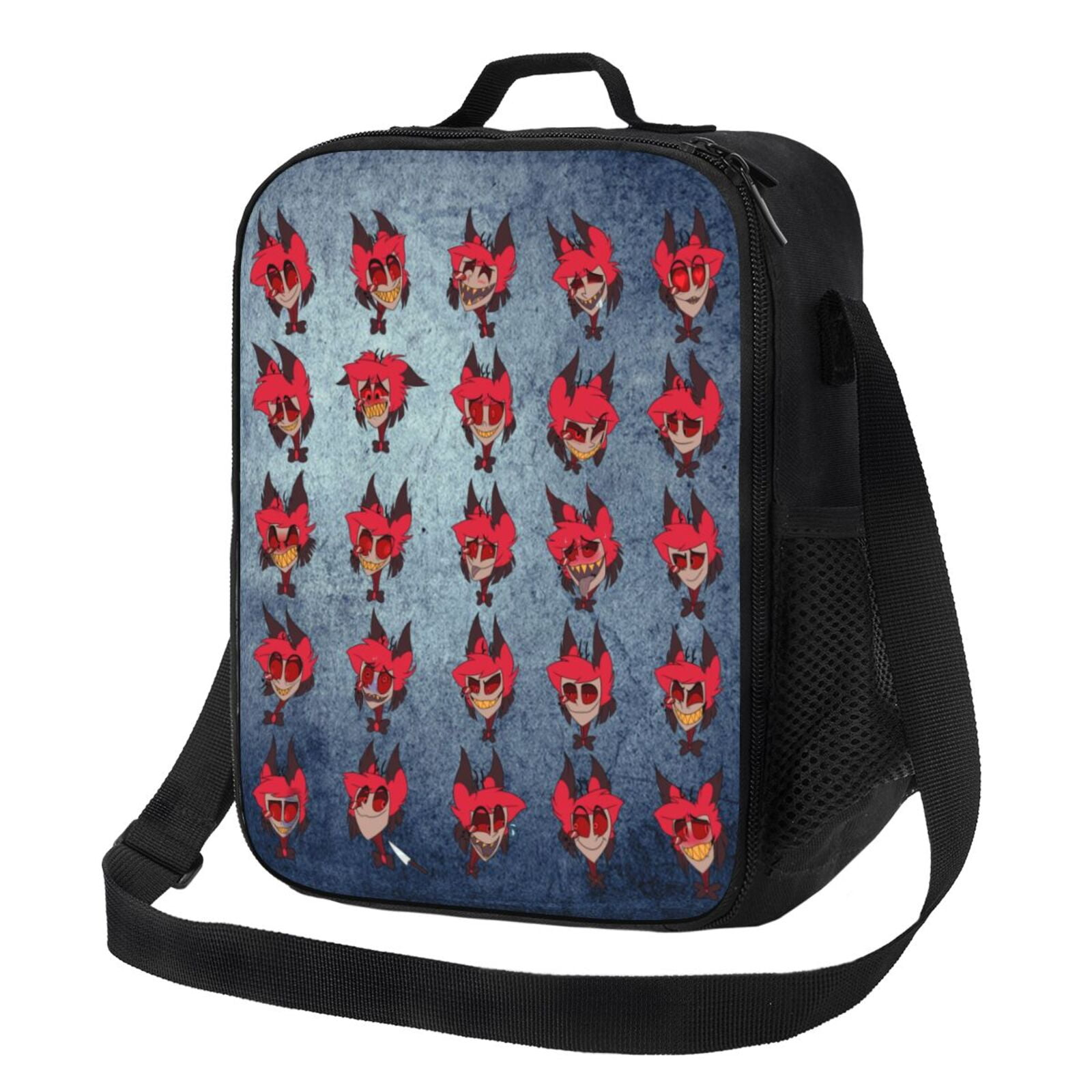 Hazbin Hotel Demon Alastor Insulated Lunch Bag Portable Meal Bag ...