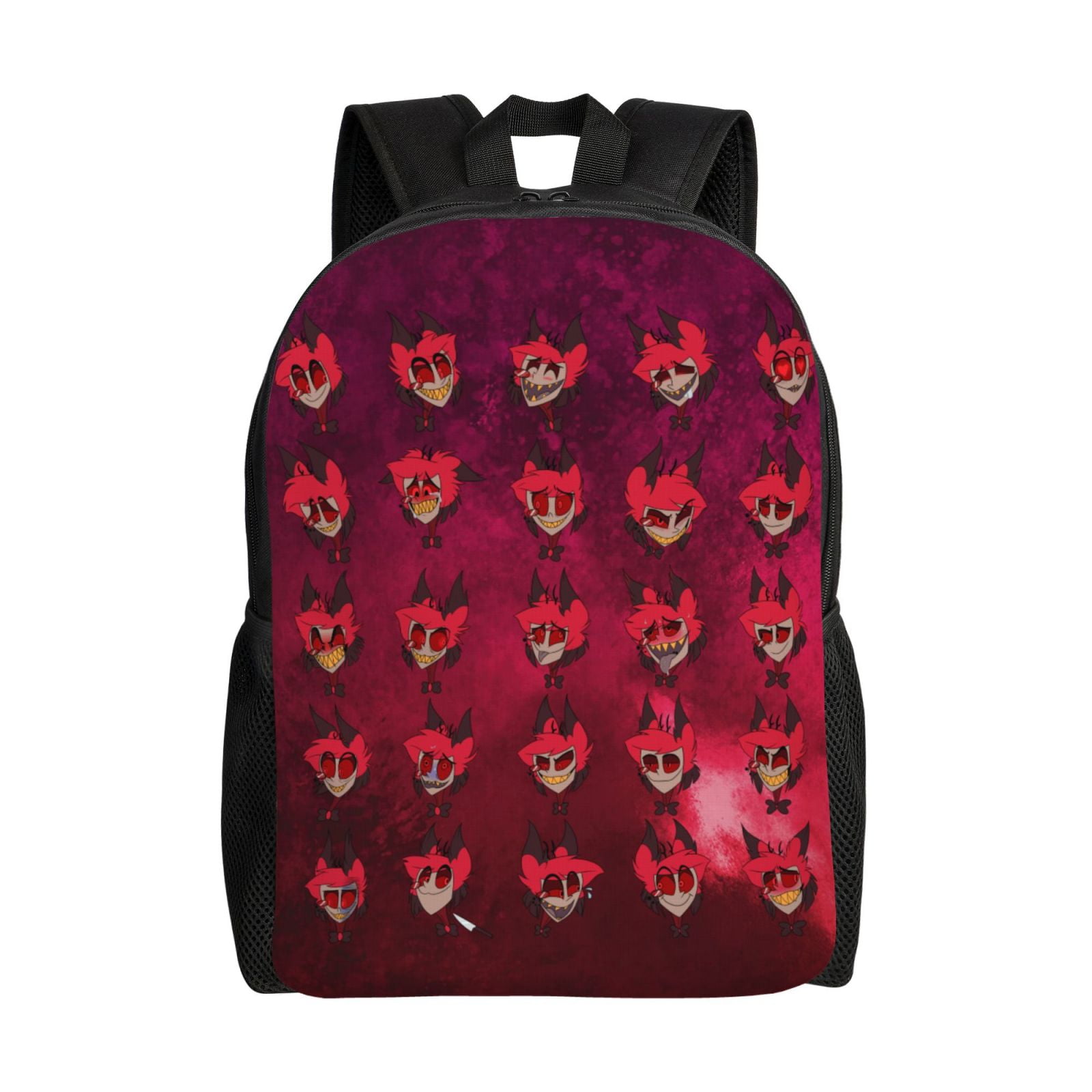 Hazbin Hotel Demon Alastor Laptop Backpack Lightweight Basic Unisex ...