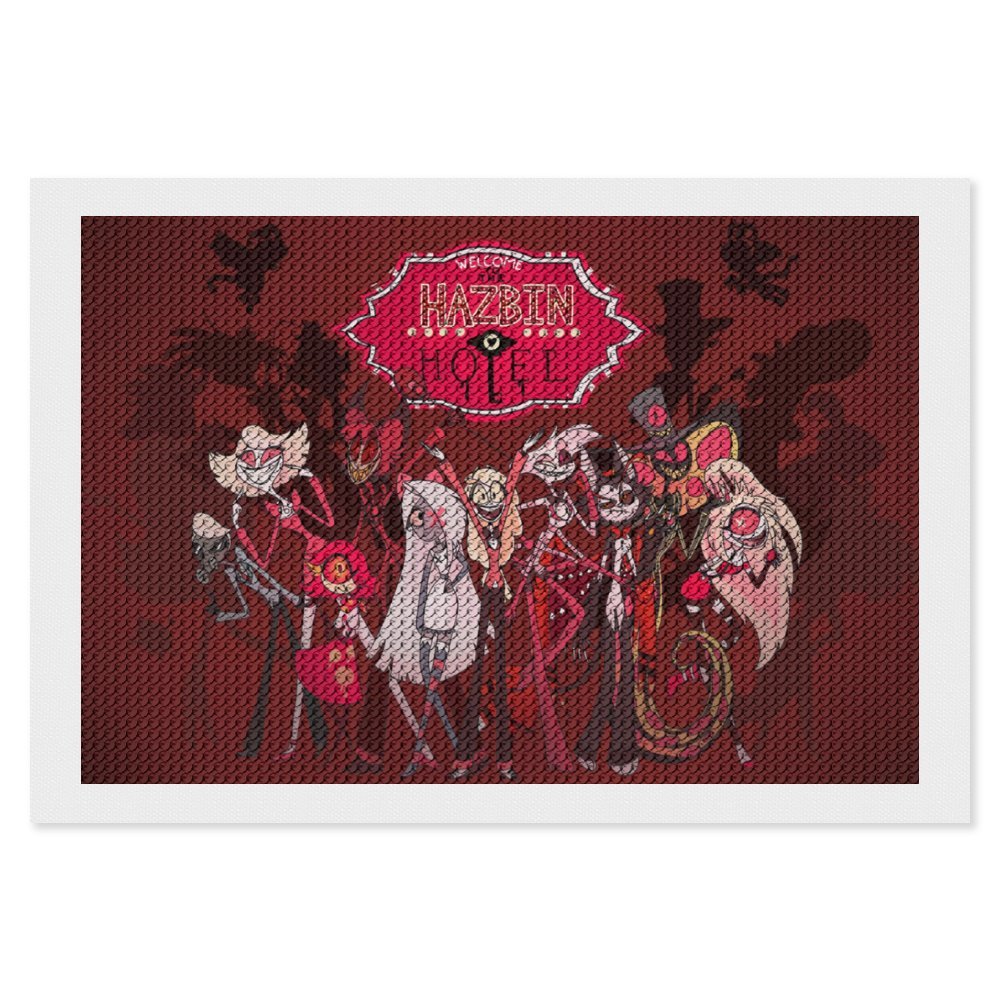 Hazbin Hotel Diamond Art Kits for Adults 5D Diamond Art Kit Paint by ...