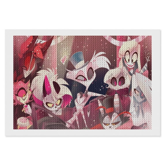 Hazbin Hotel Diamond Art Kits for Adults 5D Diamond Art Kit Paint by ...