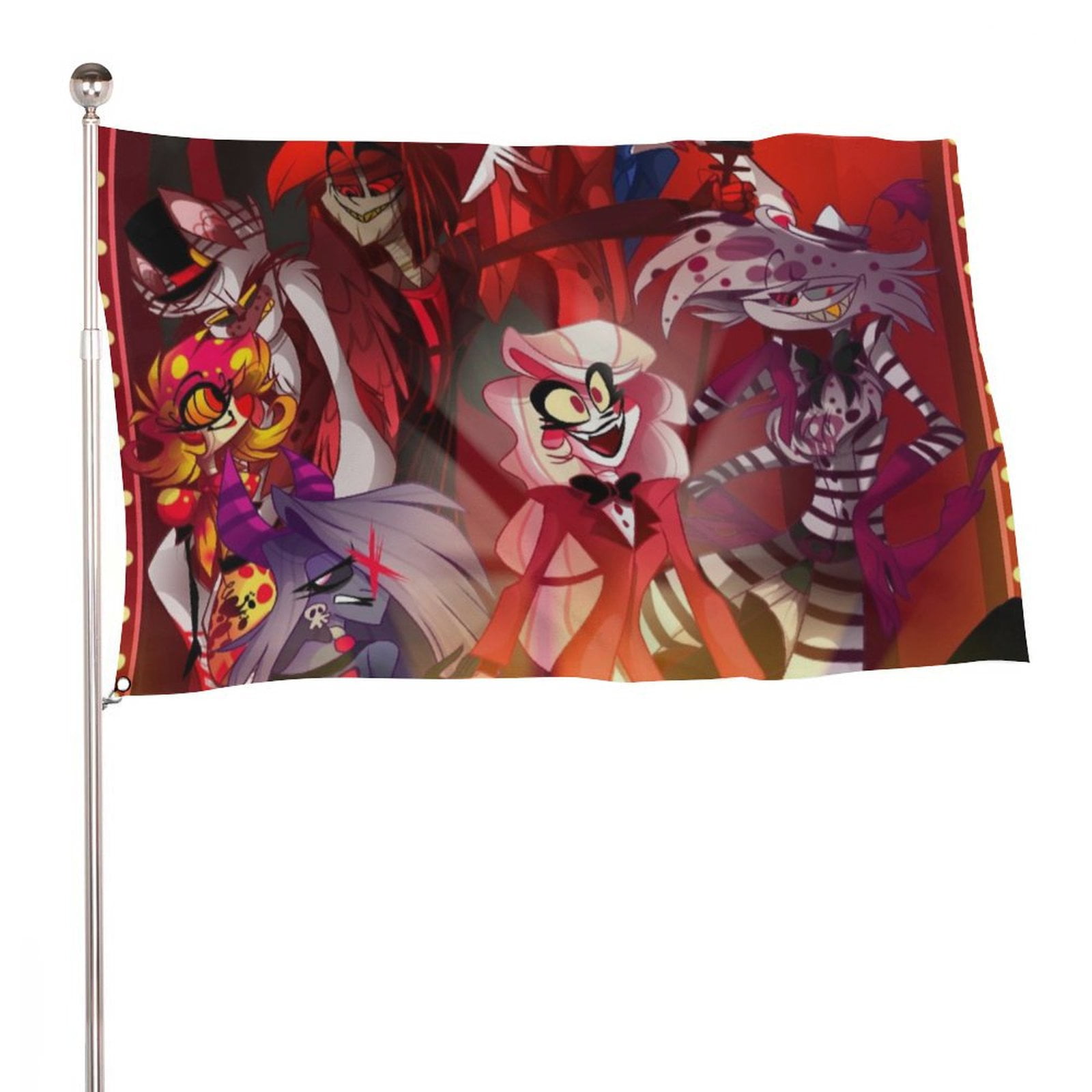 Hazbin Hotel Garden Banner - House Outdoor Flag for Yard And Lawn ...