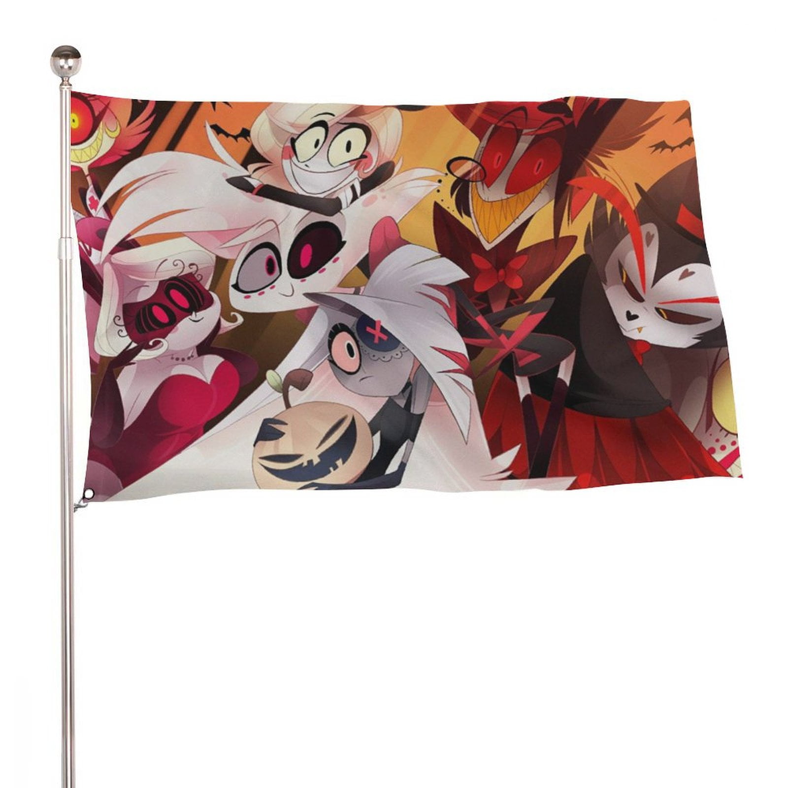 Hazbin Hotel Garden Banner - House Outdoor Flag for Yard And Lawn ...