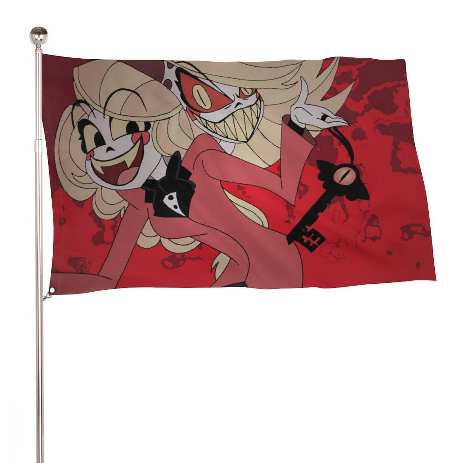 Hazbin Hotel Garden Banner - House Outdoor Flag for Yard And Lawn ...