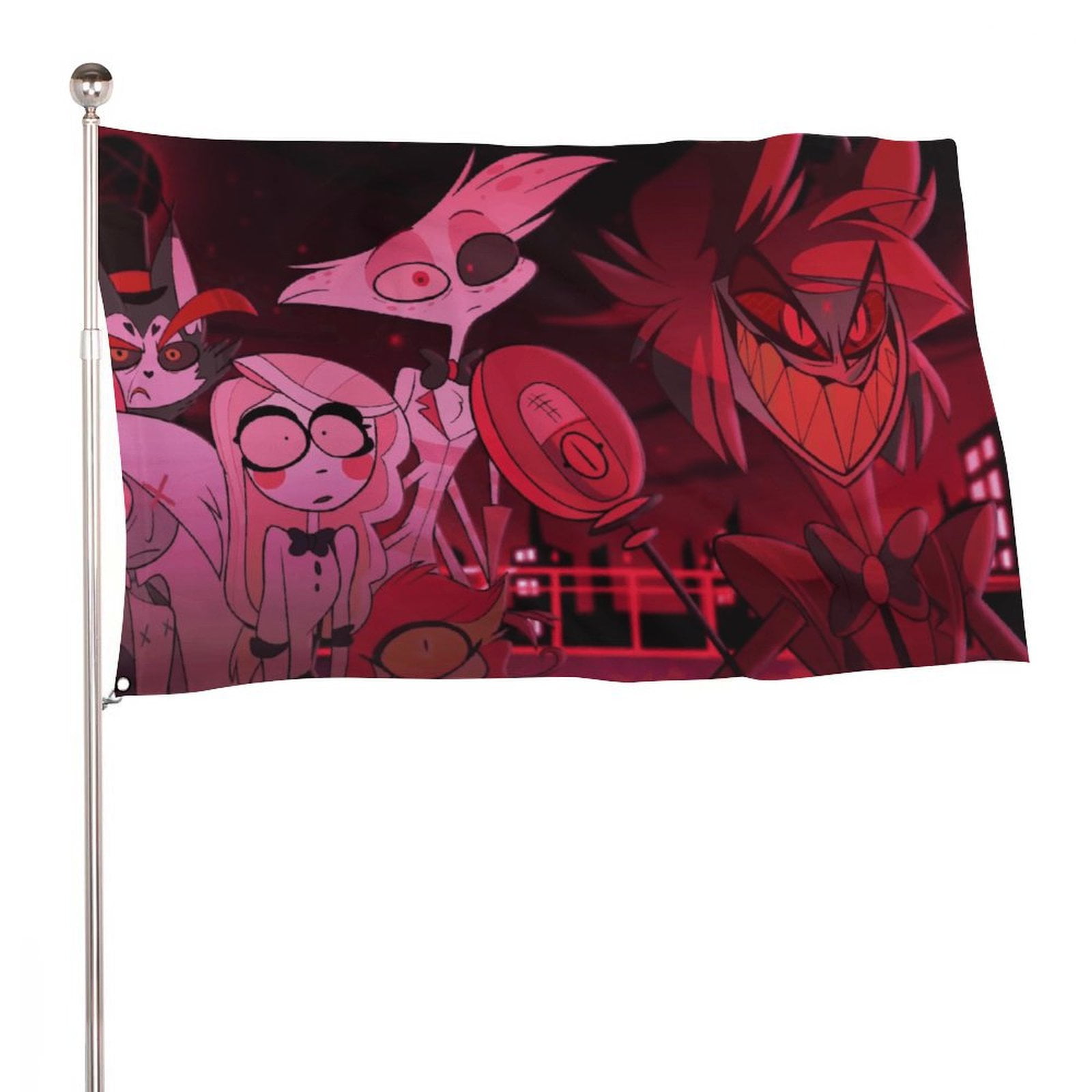 Hazbin Hotel Garden Banner - House Outdoor Flag for Yard And Lawn ...
