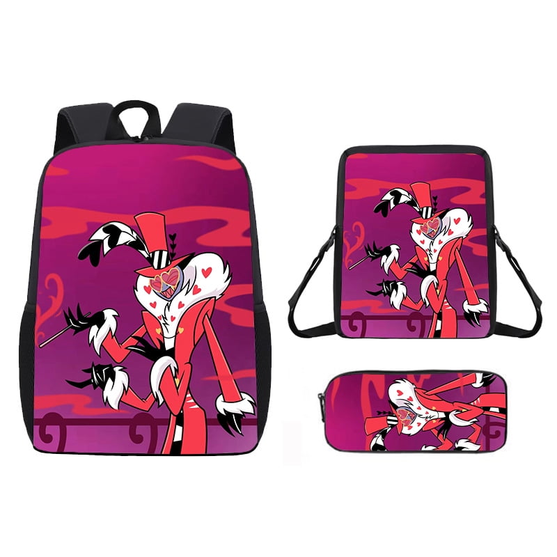 Hazbin Hotel Hell Inn Backpack Two-dimensional Cartoon AnimeStudent ...