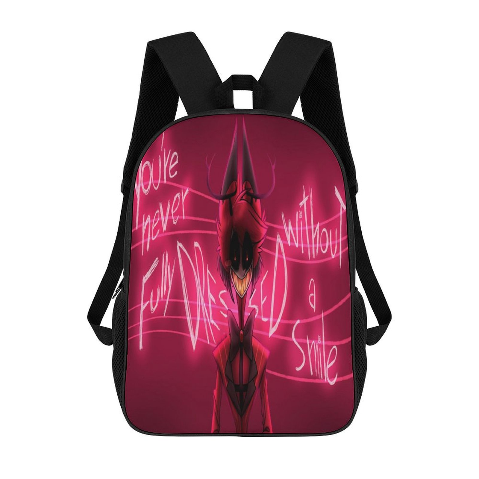 Hazbin Hotel Helluva Boss Backpack Cartoon Casual Shoulder Daypack ...