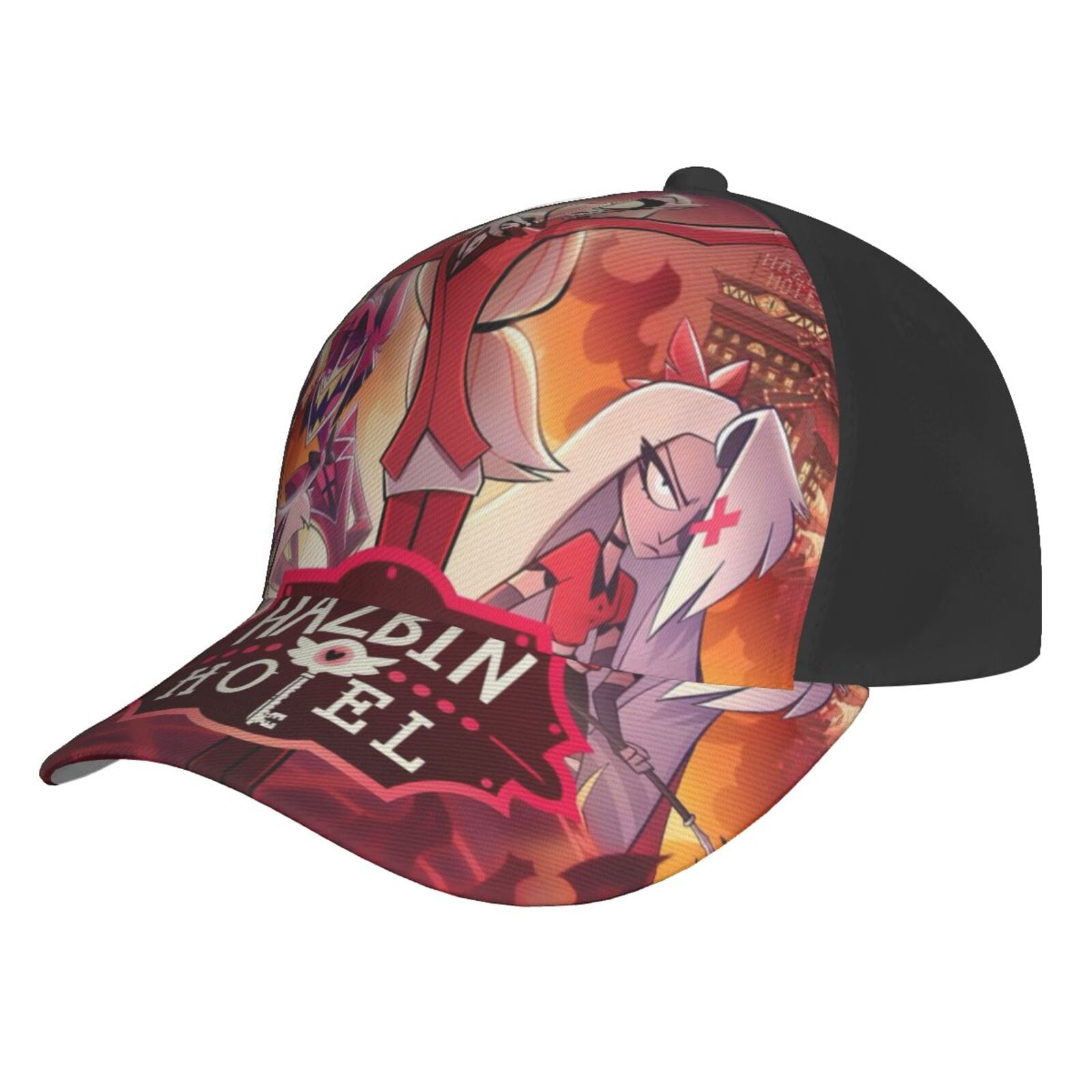 Hazbin Hotel Helluva Boss Baseball Cap Adjustable Cartoon Snapback Hats ...