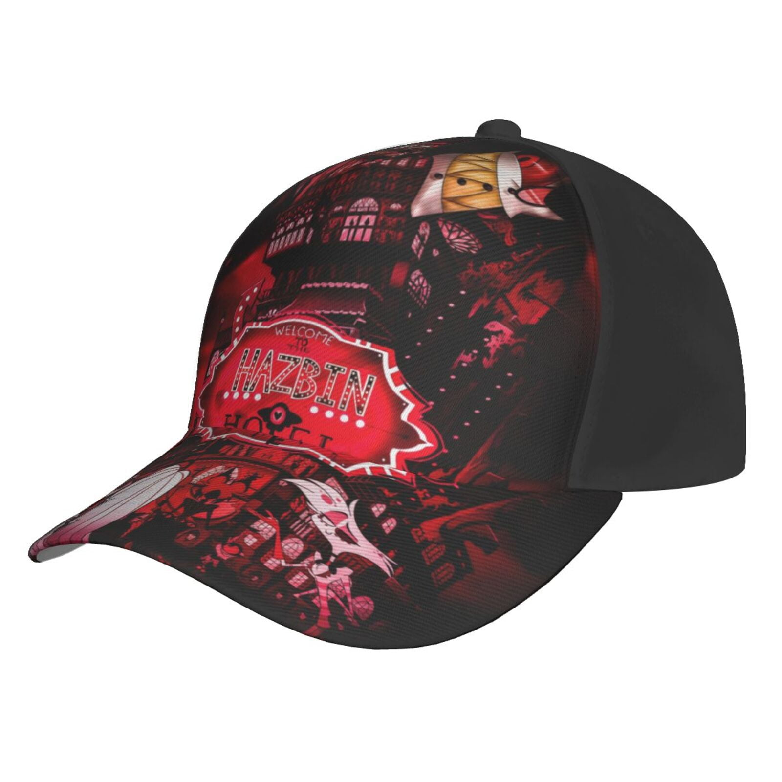 Hazbin Hotel Helluva Boss Baseball Cap Adjustable Cartoon Snapback Hats ...