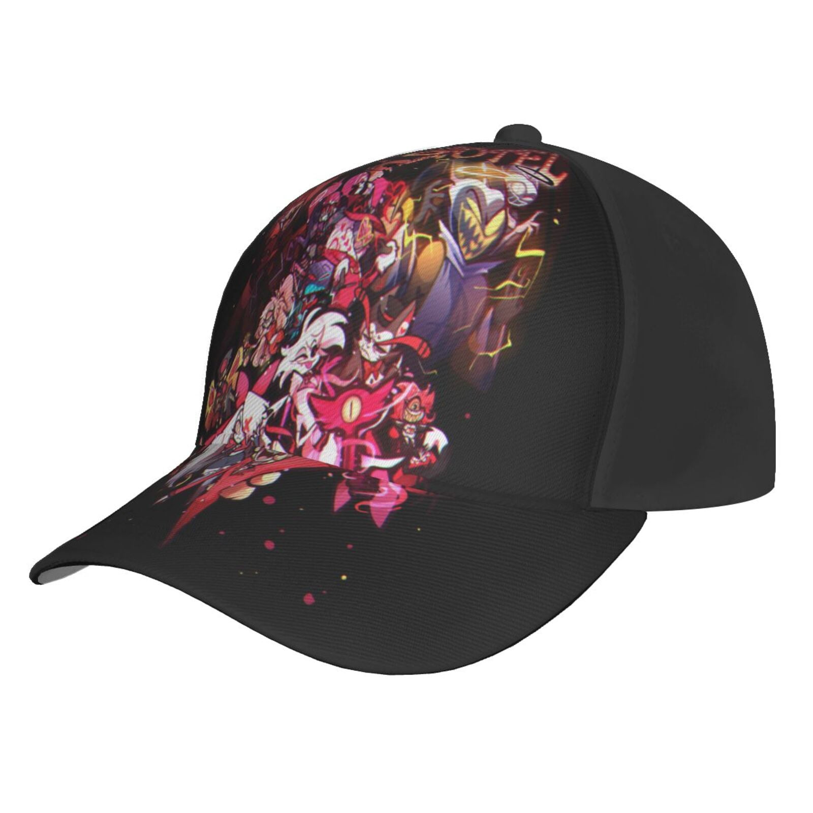 Hazbin Hotel Helluva Boss Baseball Cap Adjustable Cartoon Snapback Hats ...