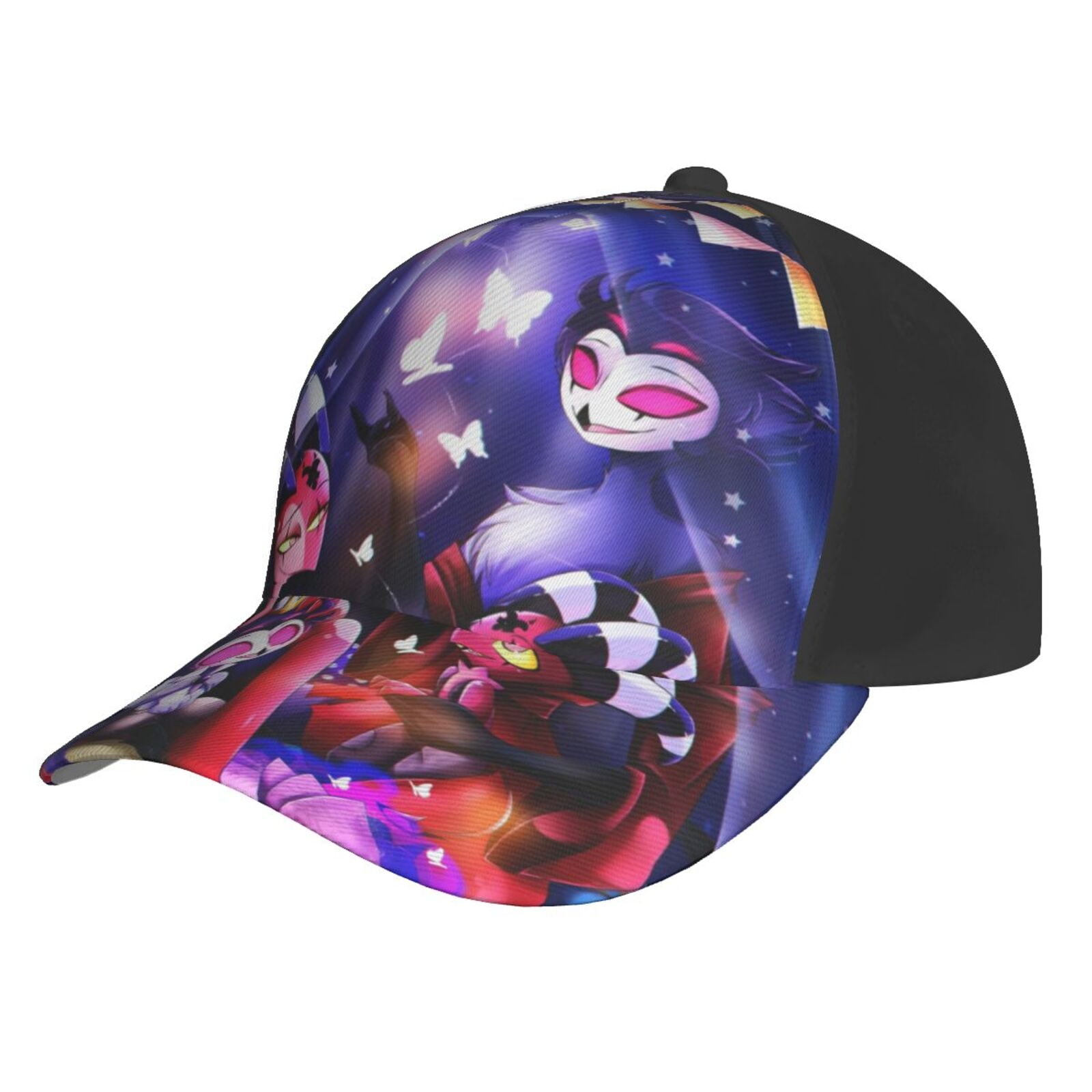 Hazbin Hotel Helluva Boss Baseball Cap Adjustable Cartoon Snapback Hats ...