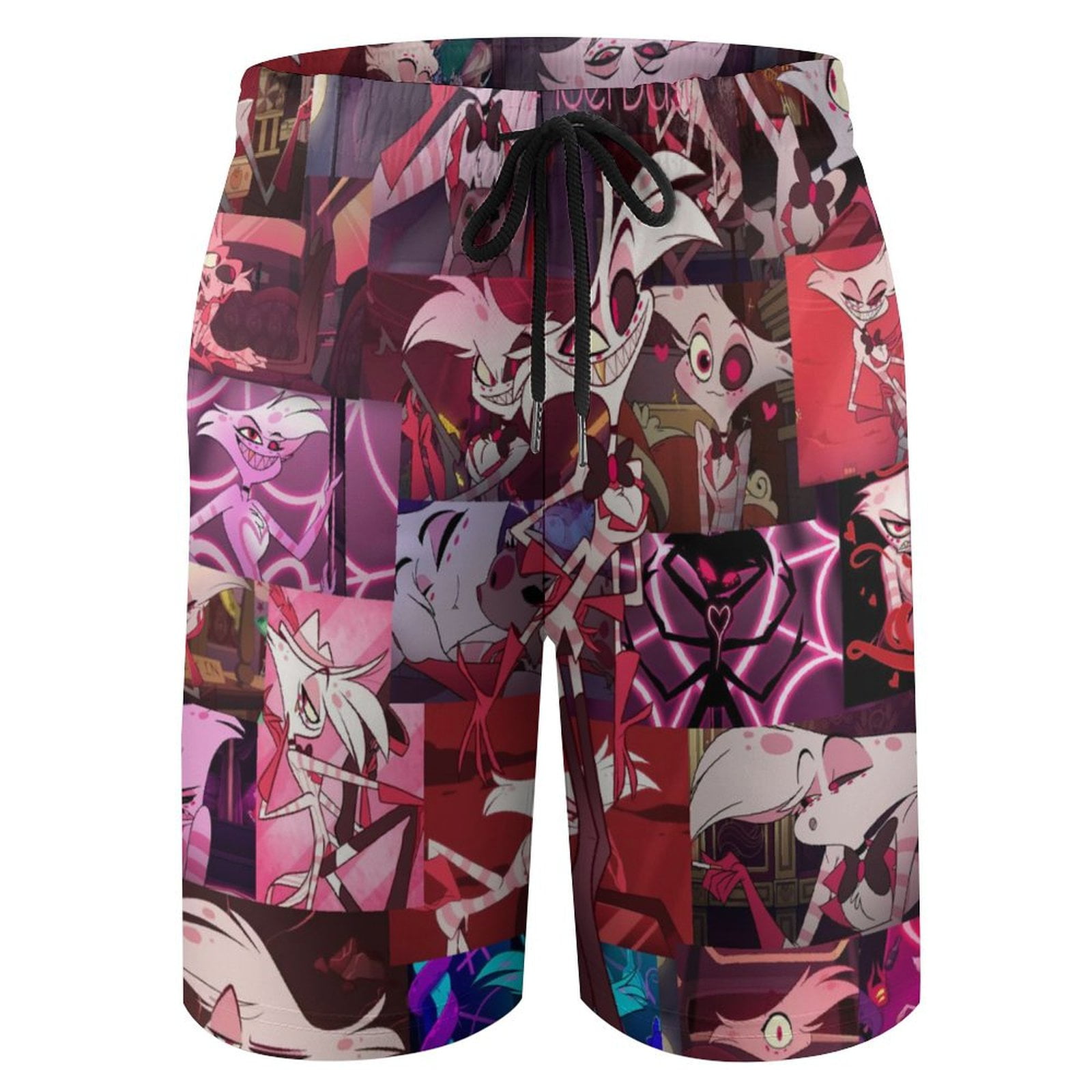 Hazbin Hotel Helluva Boss Beach Shorts Anime Printed Swim Trunks Water ...