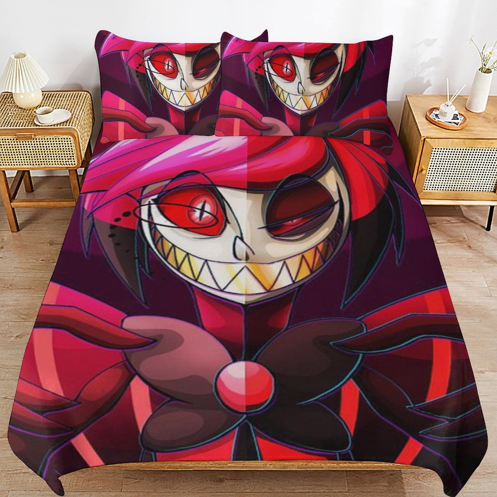 Hazbin Hotel Helluva Boss Bedding Set Duvet Cover Comfortable and ...