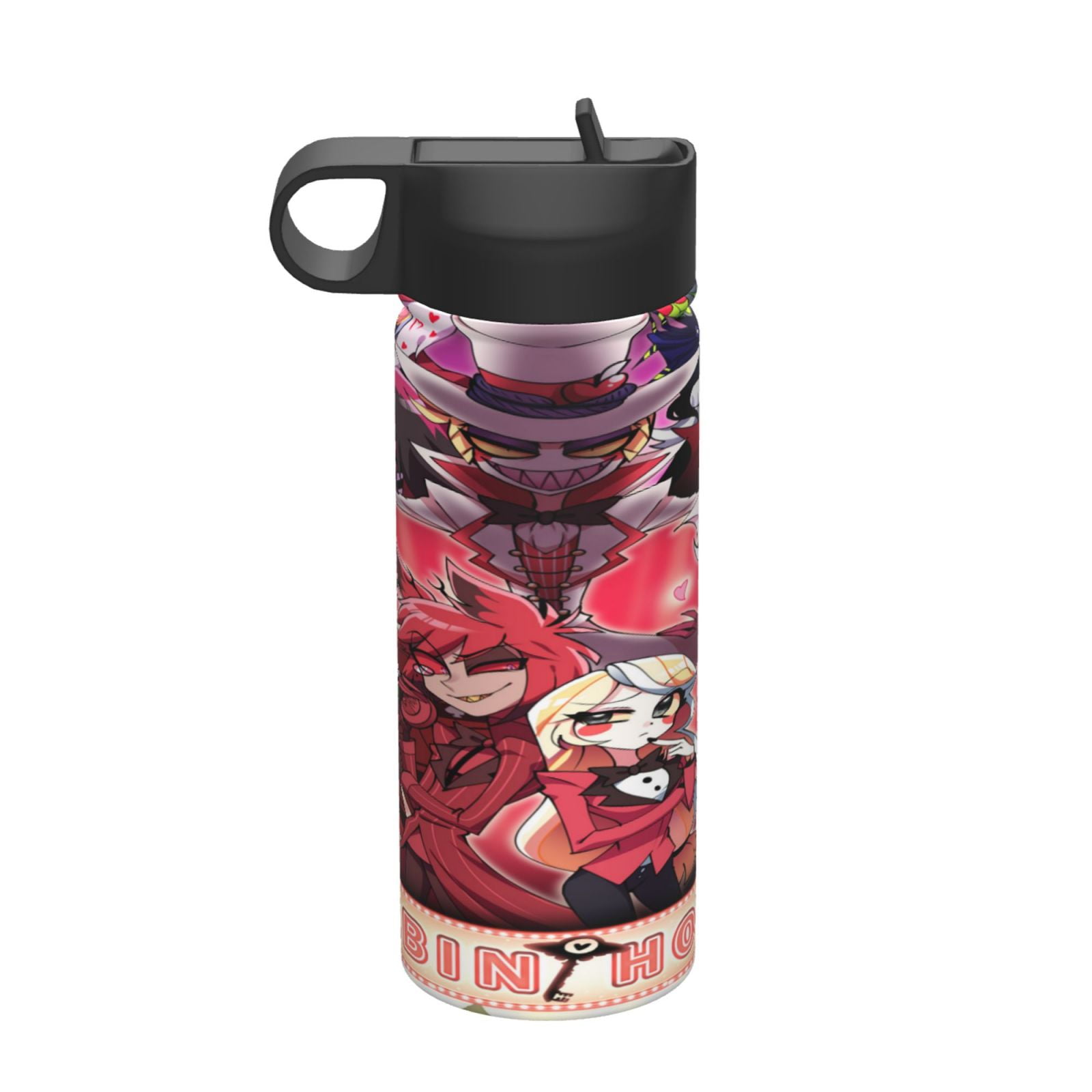 Hazbin Hotel Helluva Boss Insulated Stainless Steel Wide Mouth Water ...