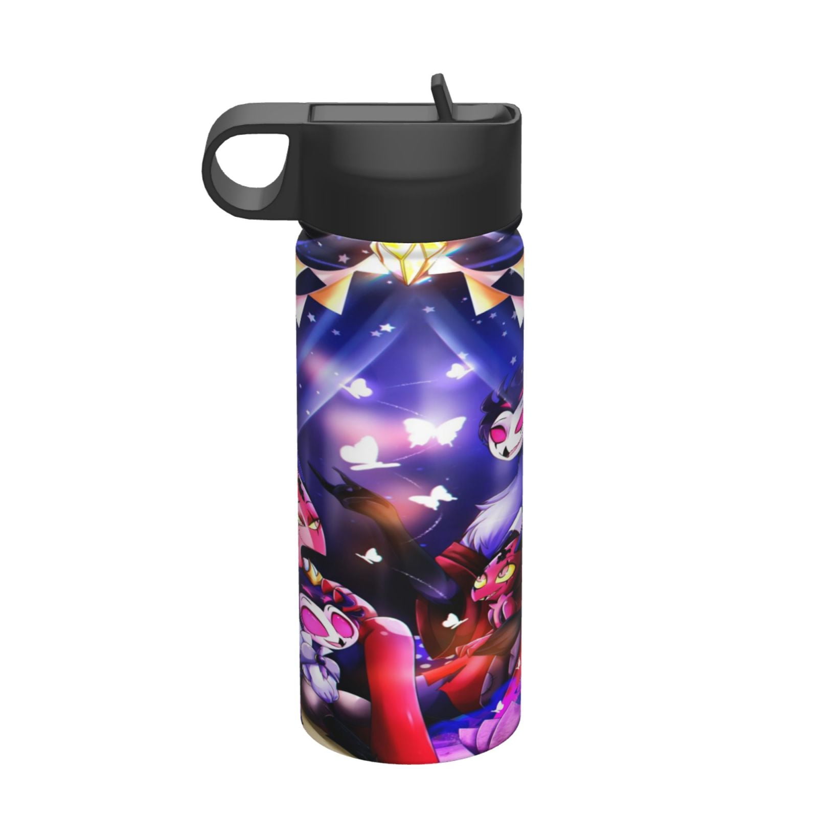 Hazbin Hotel Helluva Boss Insulated Stainless Steel Wide Mouth Water ...