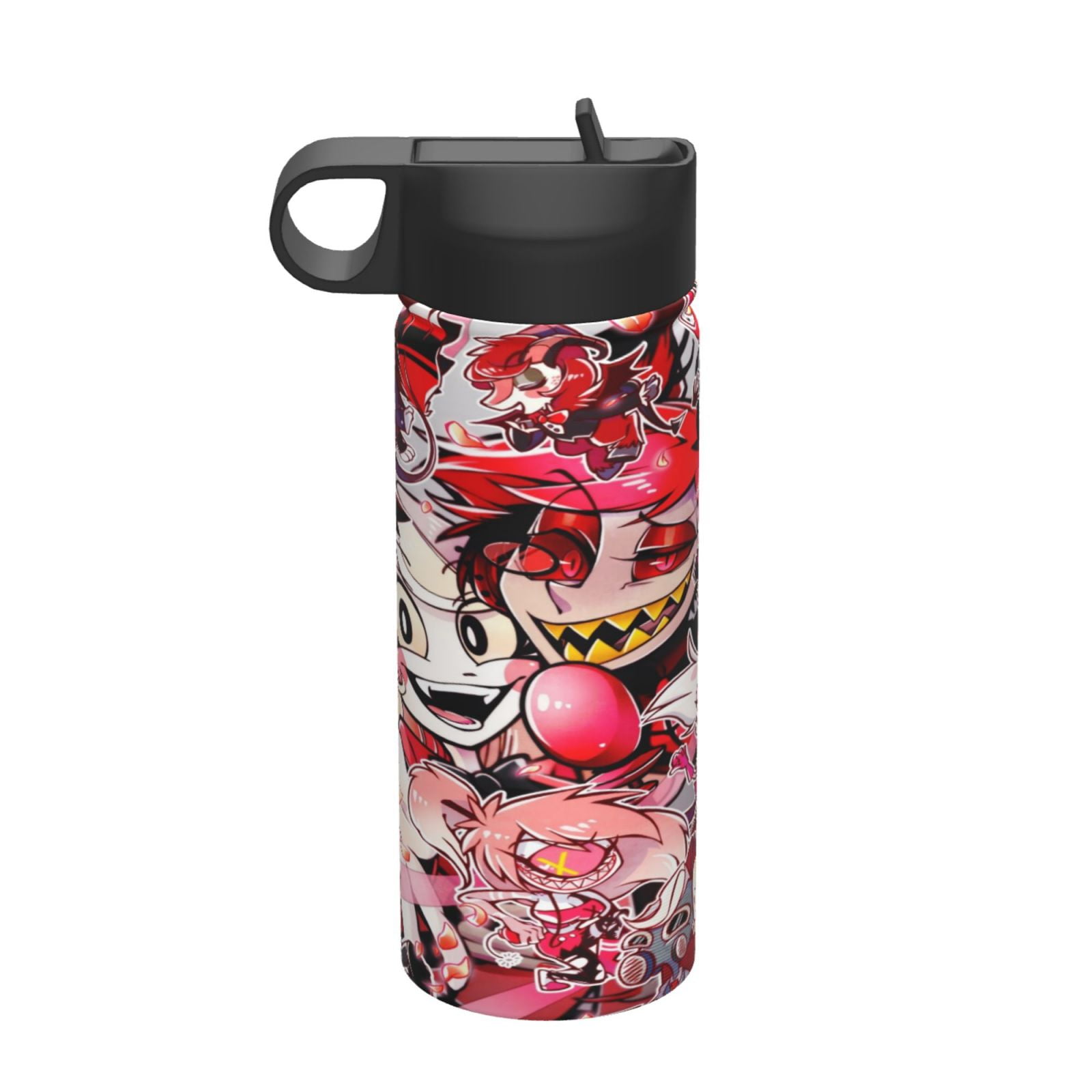 Hazbin Hotel Helluva Boss Insulated Stainless Steel Wide Mouth Water ...