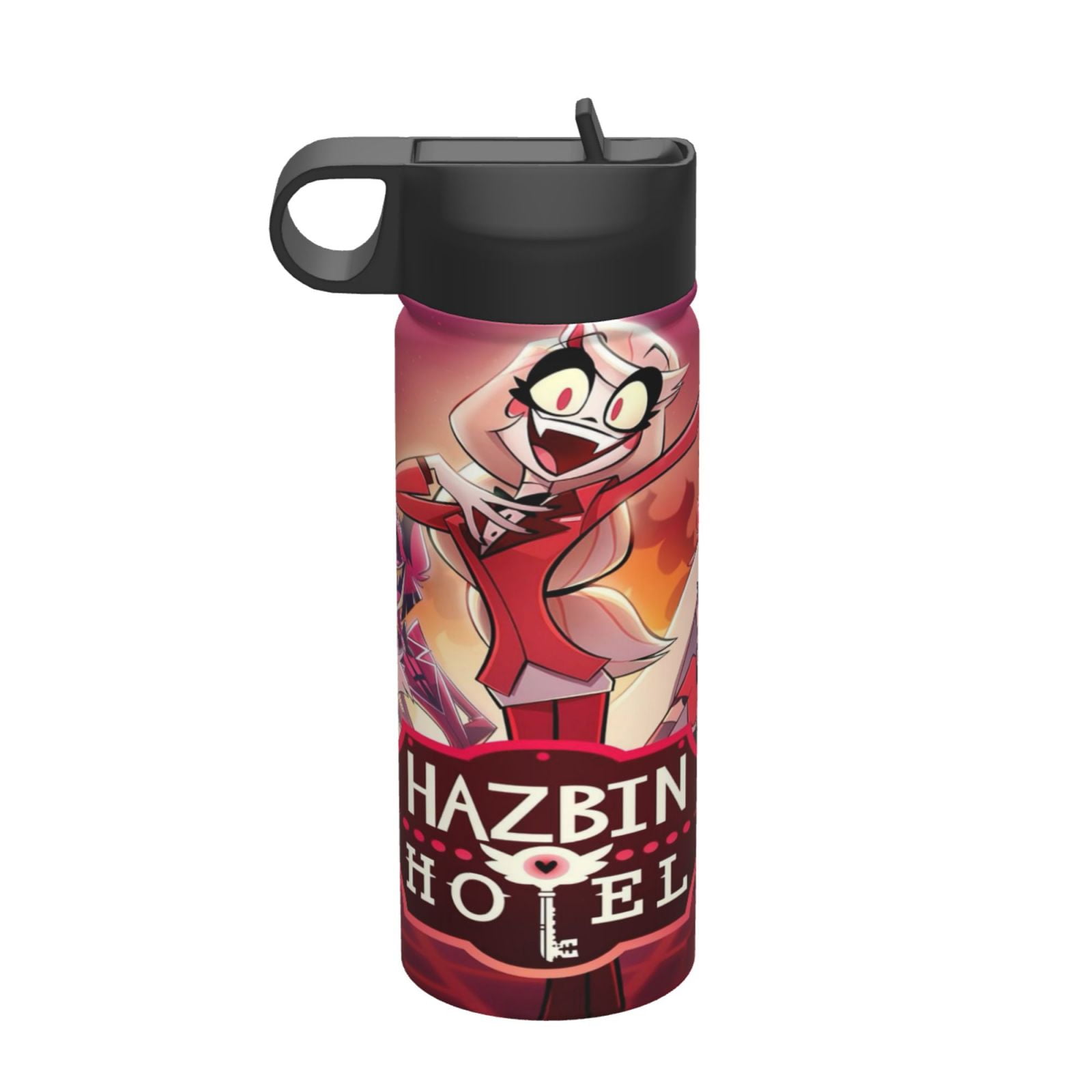 Hazbin Hotel Helluva Boss Insulated Stainless Steel Wide Mouth Water ...