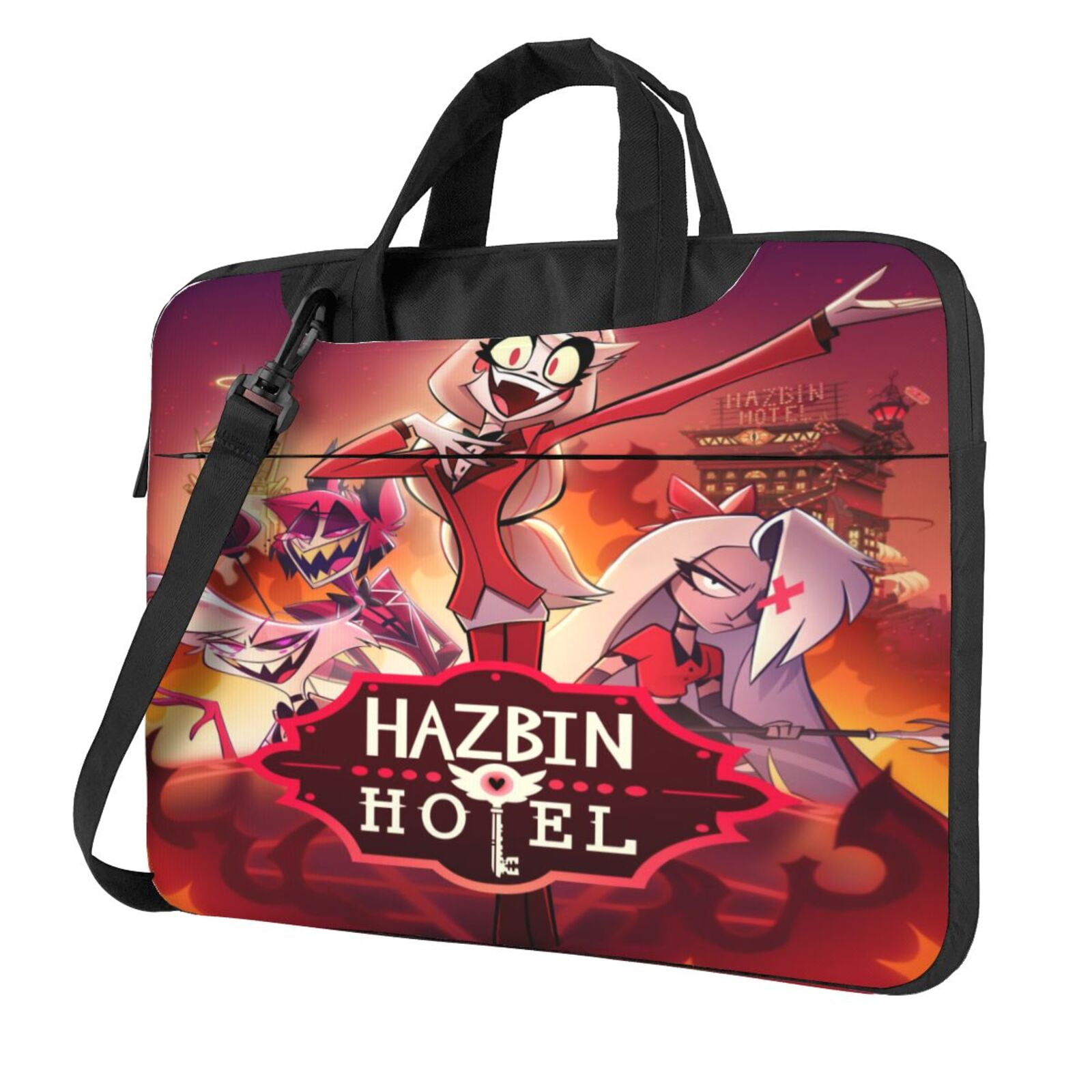 Hazbin Hotel Helluva Boss Laptop Bag Waterproof 13-15.6 Inch Shoulder ...