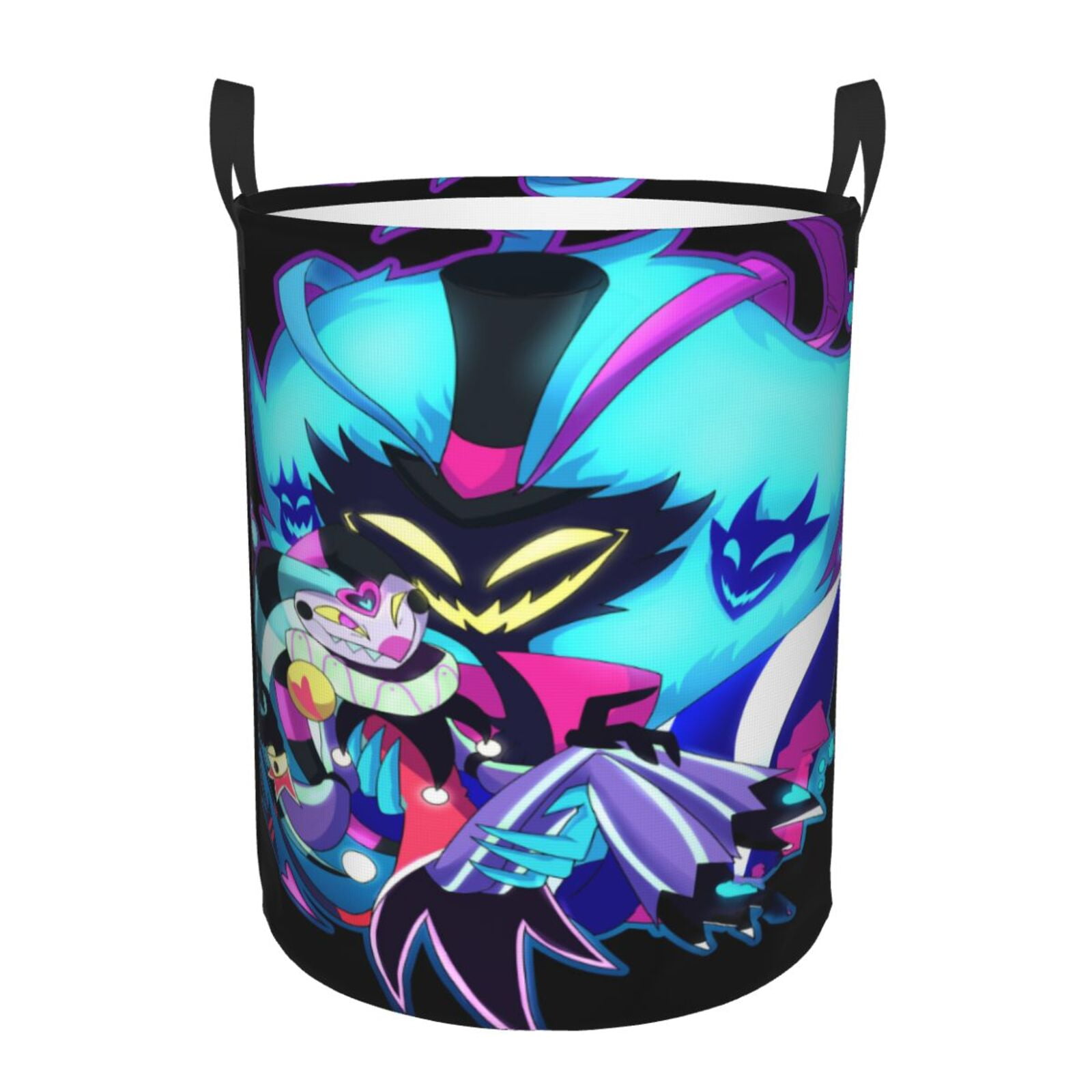 Hazbin Hotel Helluva Boss Laundry Hamper With Handle Anime Laundry ...