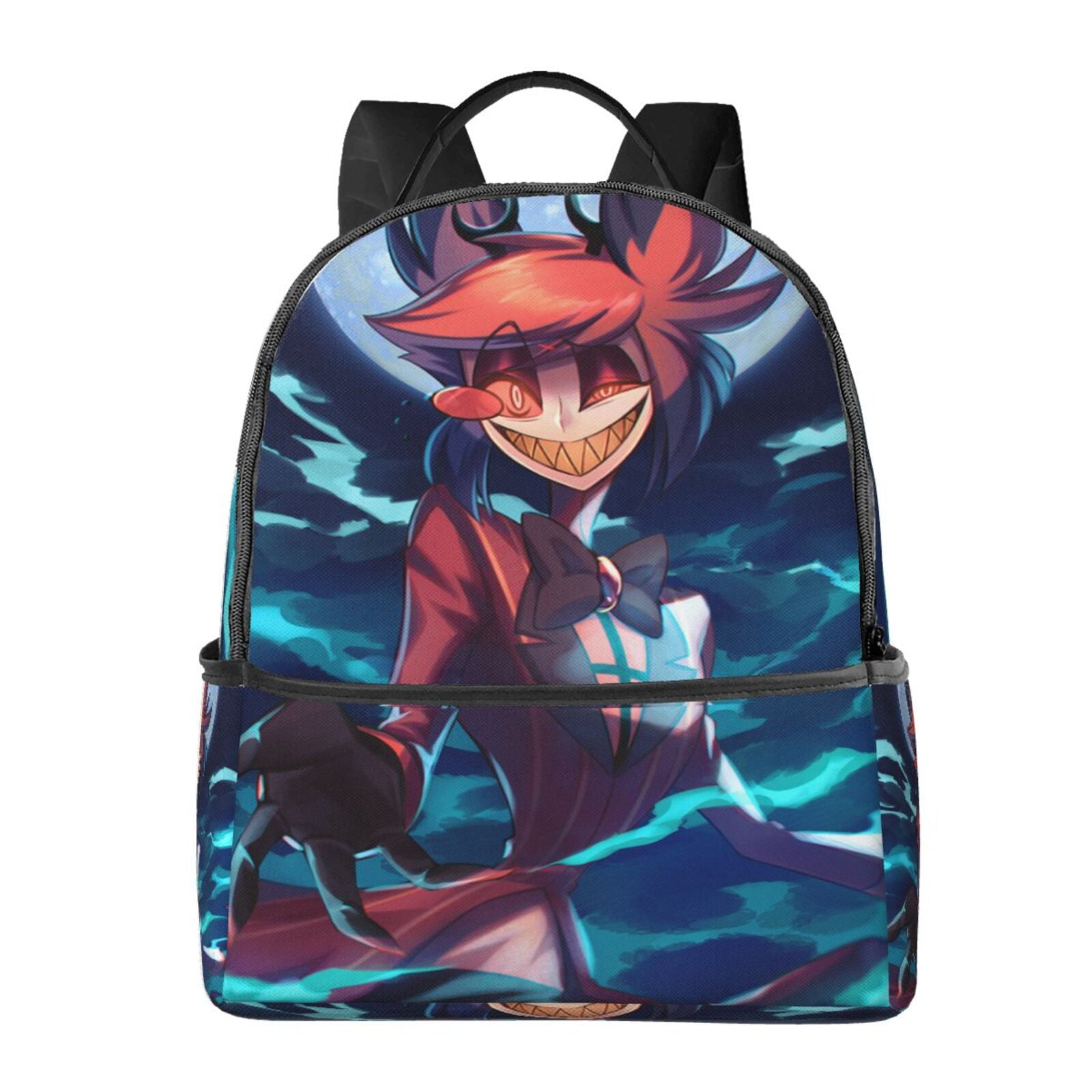 Hazbin Hotel Helluva Boss Lightweight Casual Backpack Knapsack Durable ...