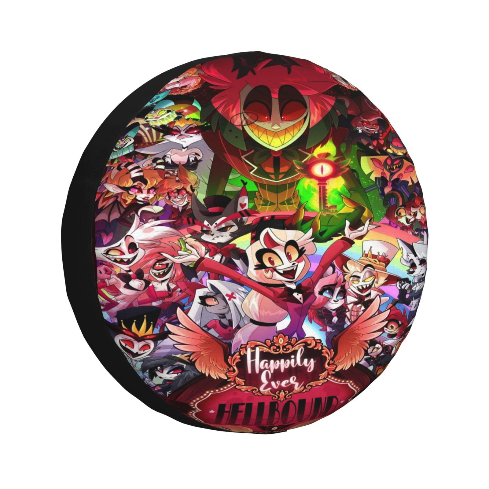 Hazbin Hotel Helluva Boss Tire Cover Weatherproof Universal Wheel ...