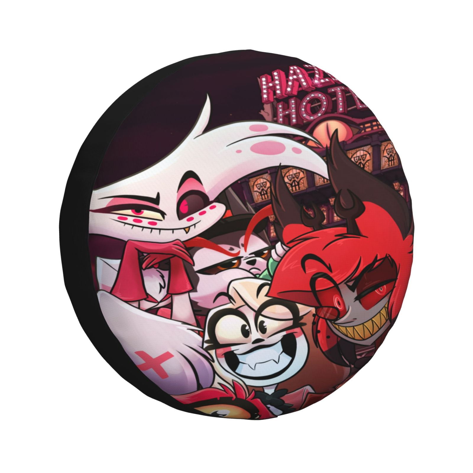 Hazbin Hotel Helluva Boss Tire Cover Weatherproof Universal Wheel ...