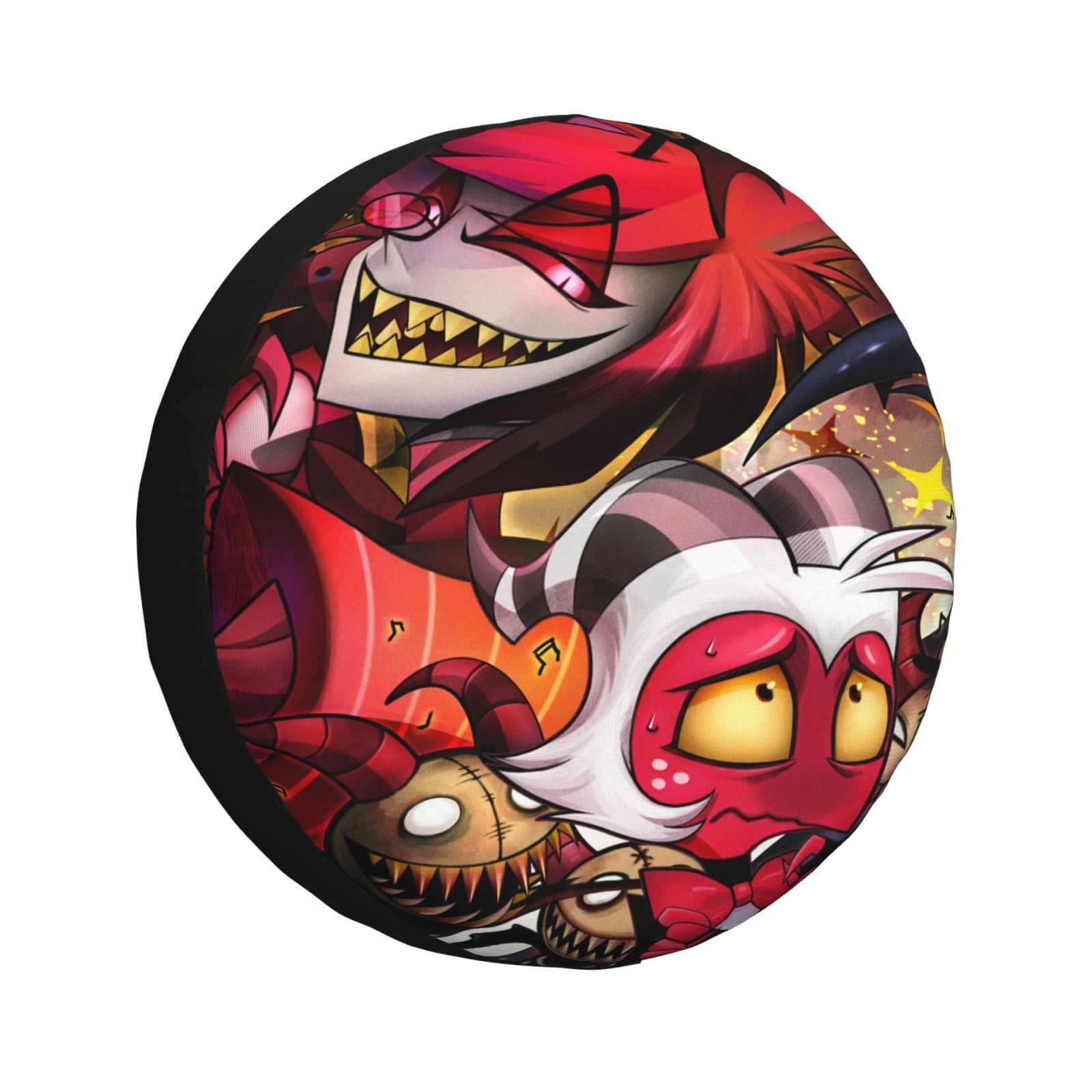 Hazbin Hotel Helluva Boss Tire Cover Weatherproof Universal Wheel ...