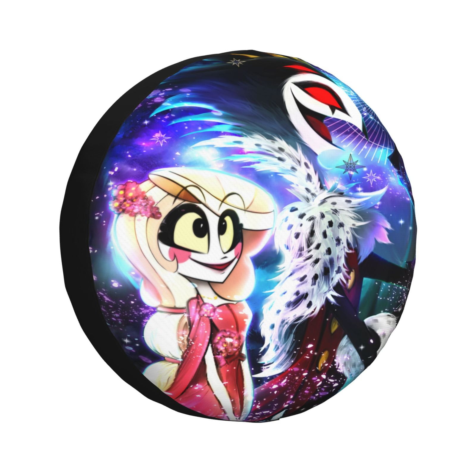 Hazbin Hotel Helluva Boss Tire Cover Weatherproof Universal Wheel ...