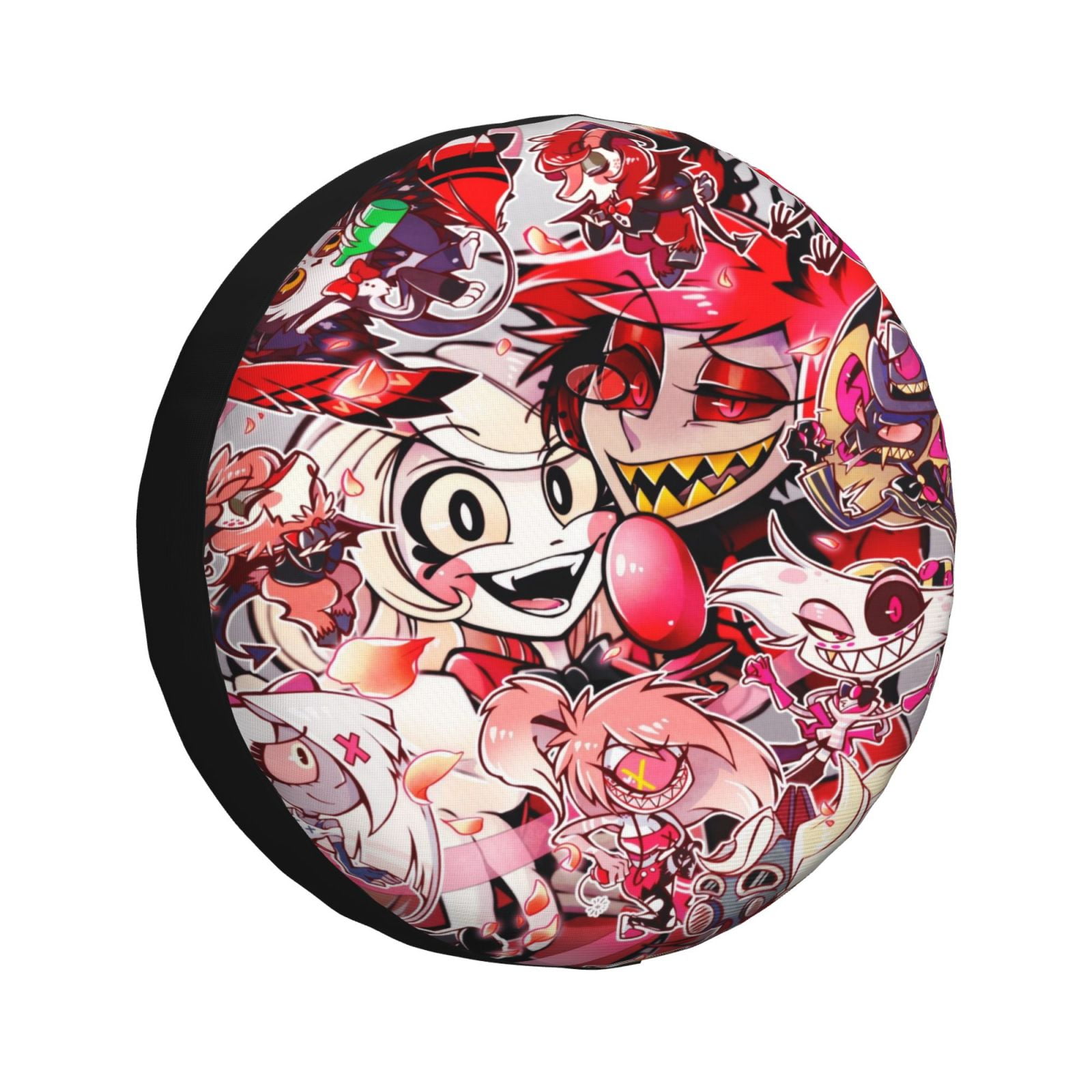 Hazbin Hotel Helluva Boss Tire Cover Weatherproof Universal Wheel ...