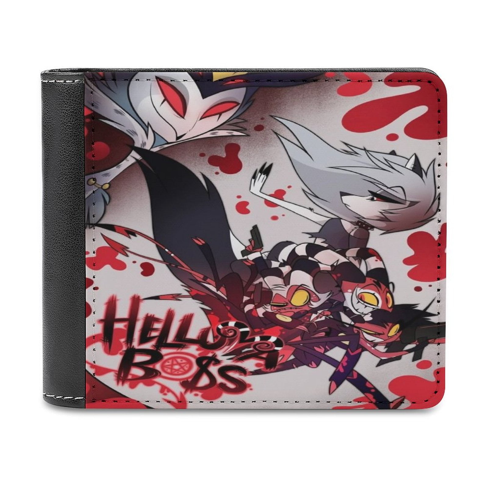 Hazbin Hotel Helluva Boss Wallet Billfold Card Holder Bifold Wallet ...
