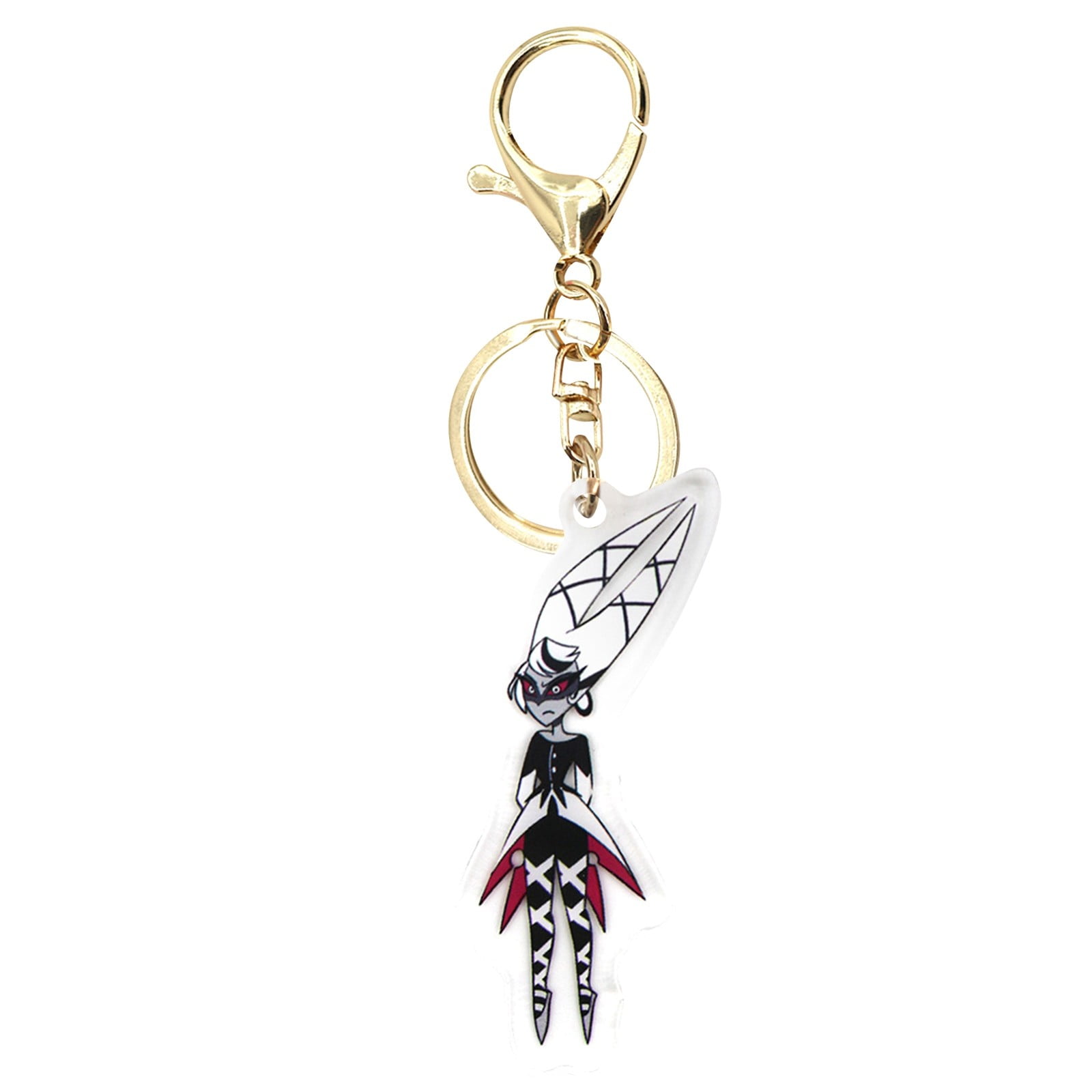 Hazbin Hotel Keychain Decorations for Bedroom, Cosplay Acrylic Doll ...