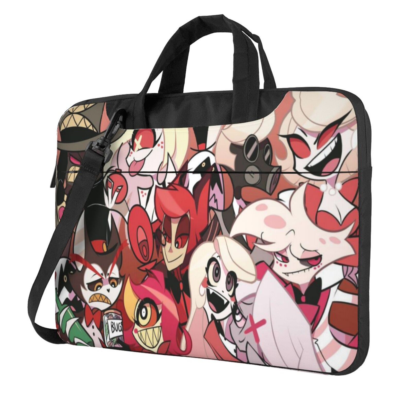 Hazbin Hotel Laptop Shoulder Bag For Women Men, 13 Inch Computer Laptop ...