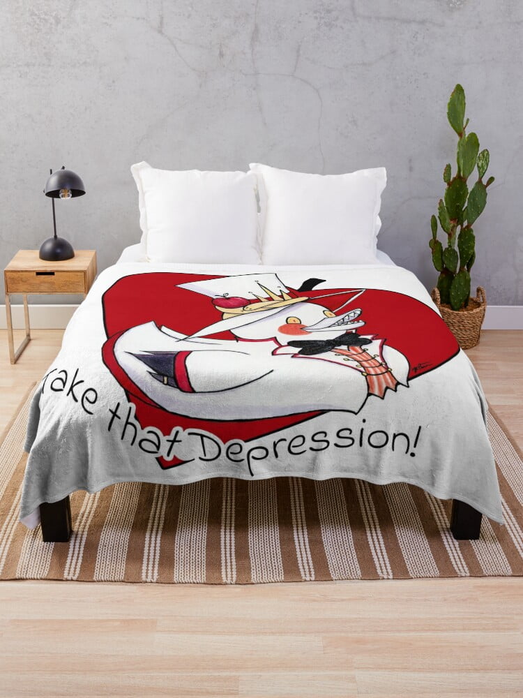 Hazbin Hotel: Lucifer Rubber Duck Throw Blanket Soft Cozy Throw Blanket ...