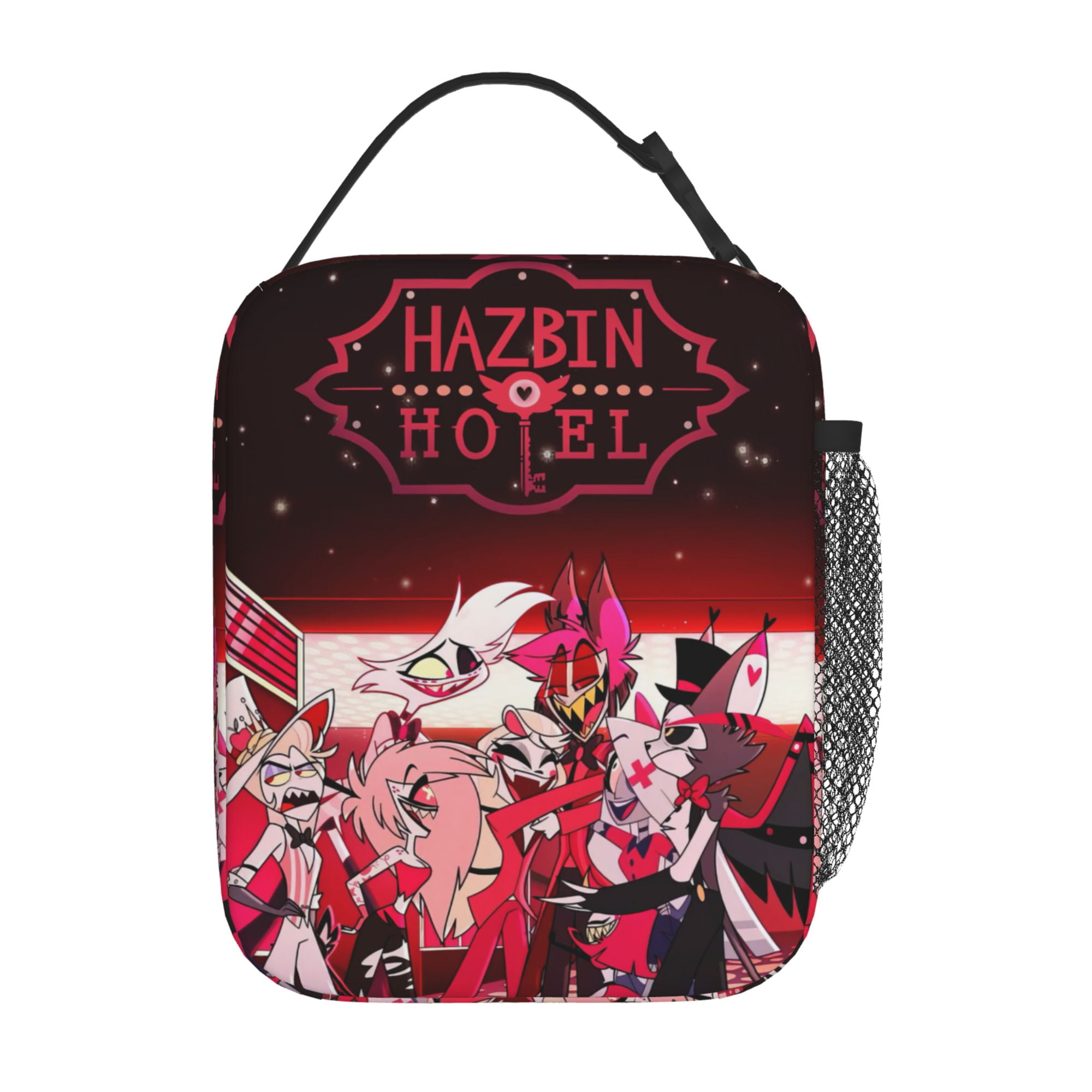 Hazbin Hotel Lunch Bag Lunch Box Lunch Bag Portable Leakproof Insulated Cooler Lunch Container ...