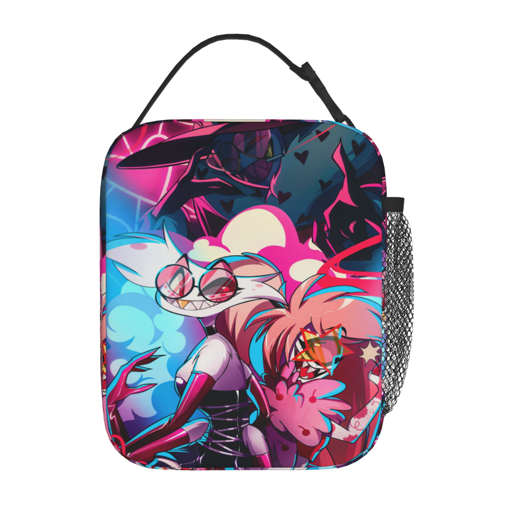 Hazbin Hotel Lunch Bag Lunch Box Lunch Bag Portable Leakproof Insulated ...