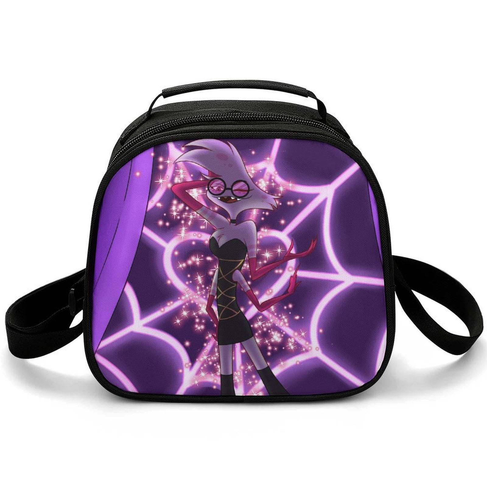 Hazbin Hotel Lunch Bag Cooler Bag Portable Meal Holder Shoulder Bag ...
