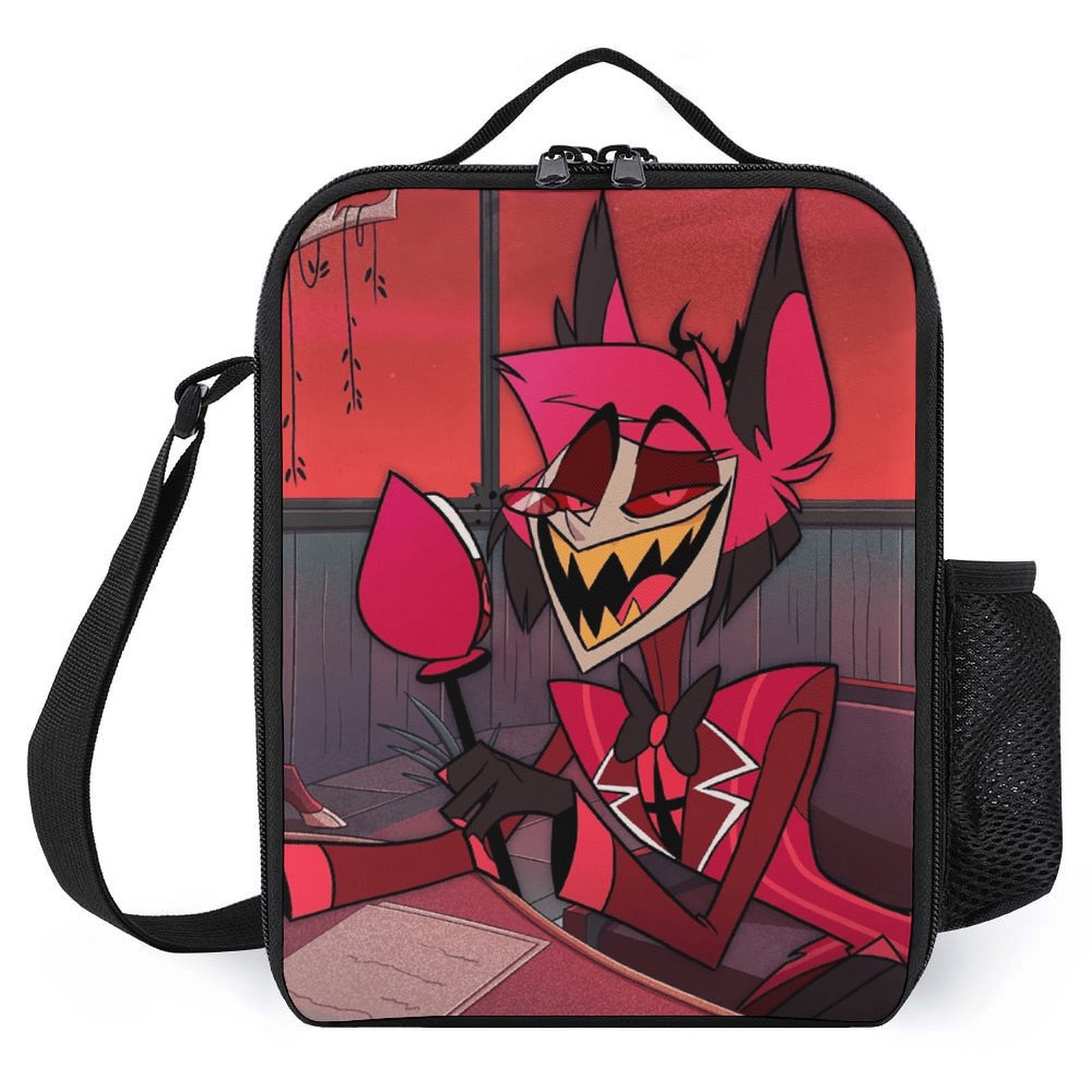 Hazbin Hotel Lunch Bag Insulated, Lunch Box Bag Reusable Lunch Tote Bag ...