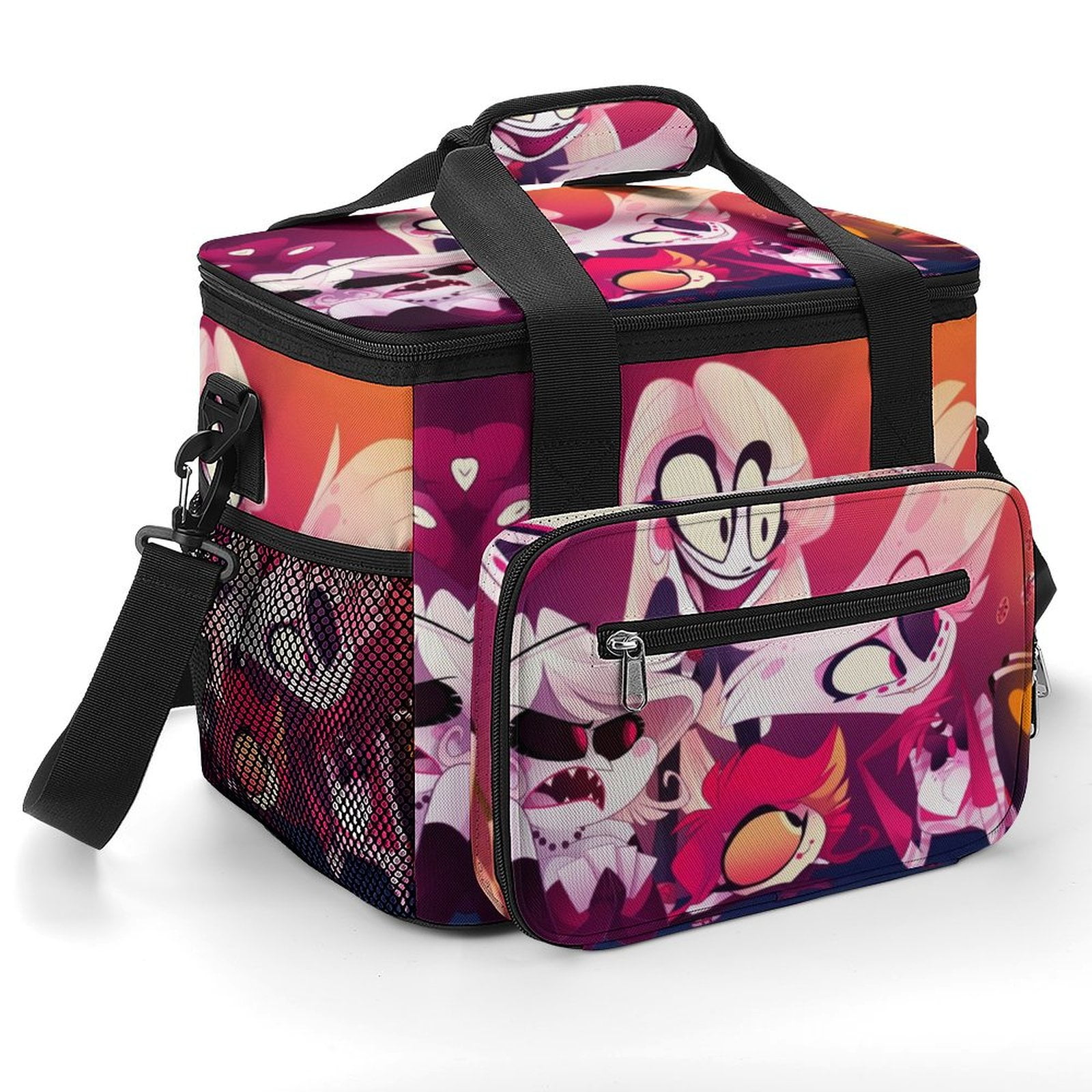 Hazbin Hotel Lunch Bag Insulated, Lunch Box Bag, Reusable Lunch Tote ...