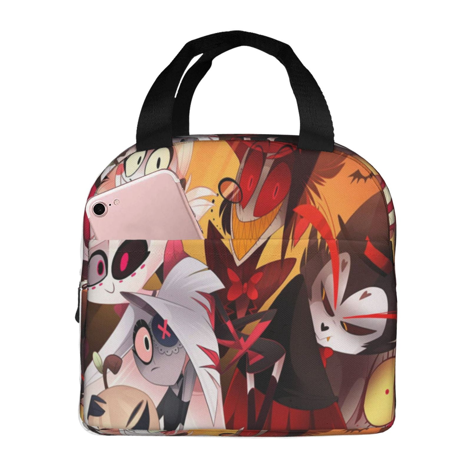 Hazbin Hotel Lunch Bag, Insulated Lunch Box Large Capacity Reusable ...