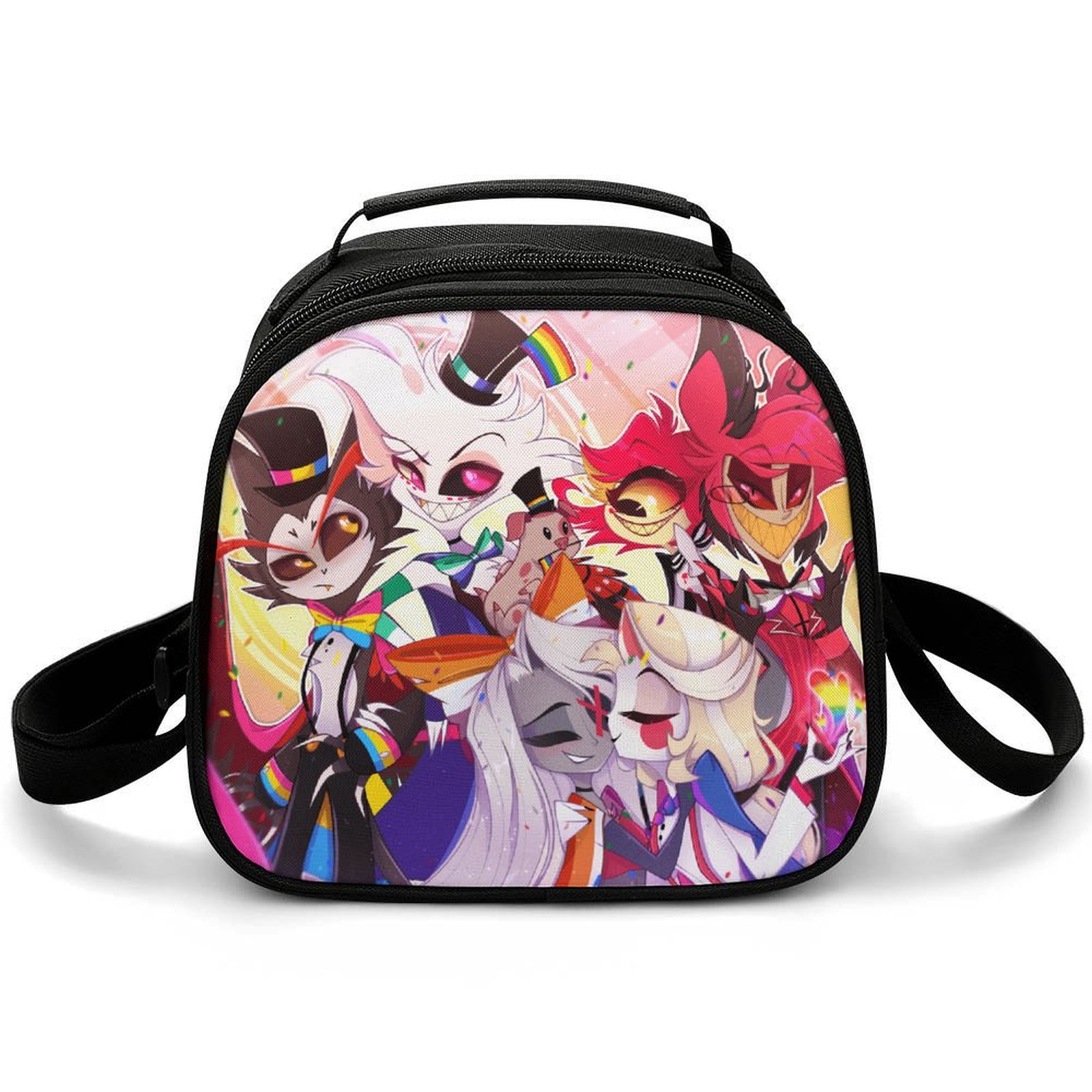 Hazbin Hotel Lunch Bag, Insulated Lunch Box Large Capacity Reusable ...